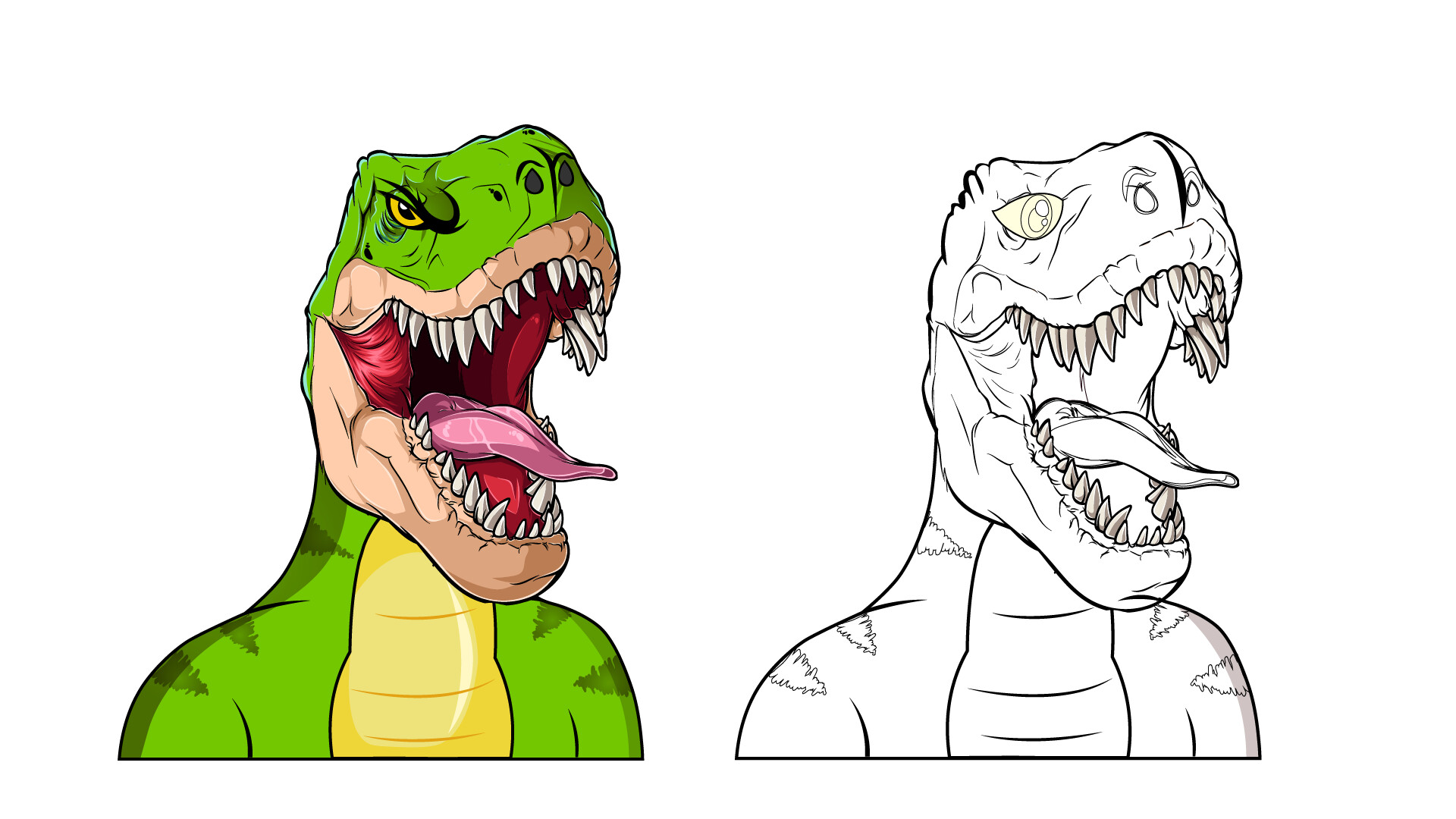 ArtStation - Dinosaur Character Design