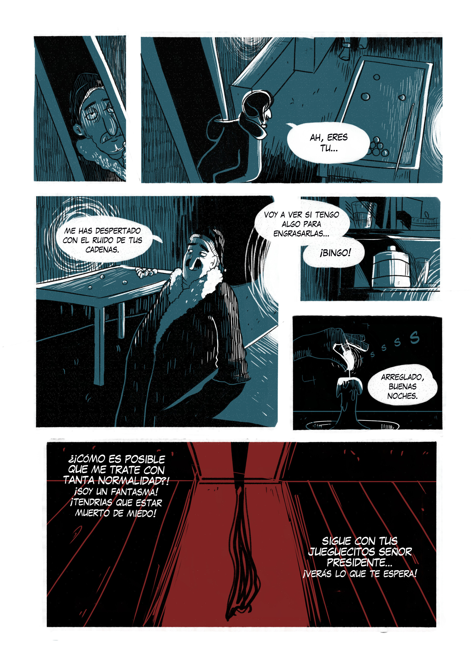 The Canterville Ghost Comic