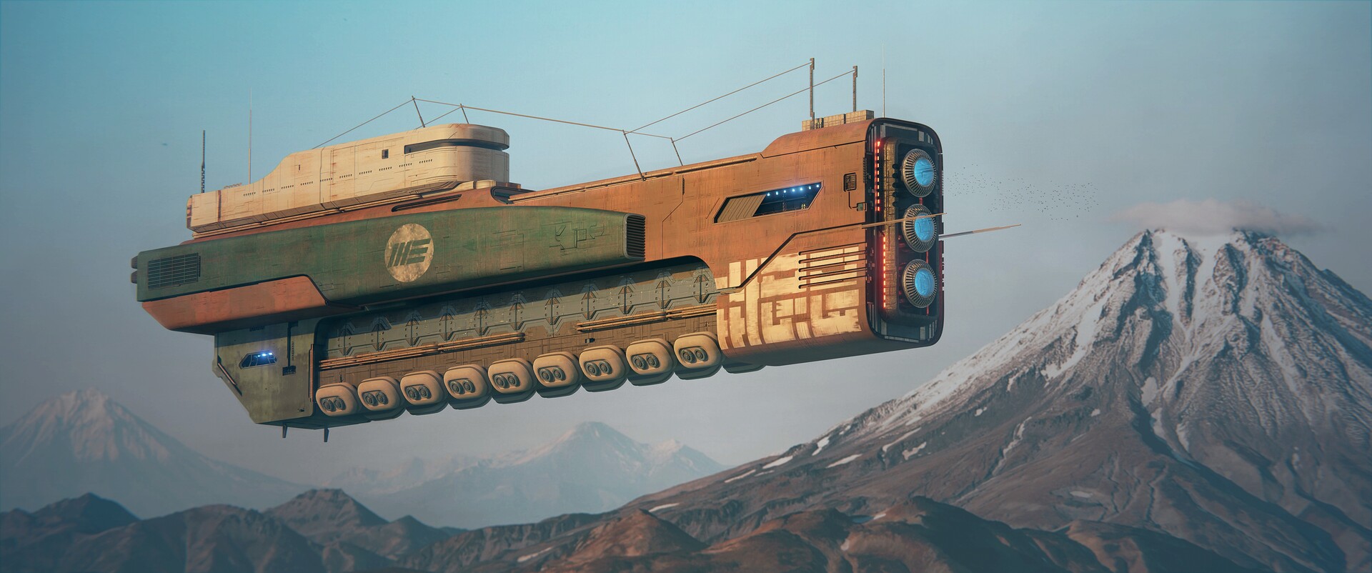 ArtStation - Sci-fi Cargo #2