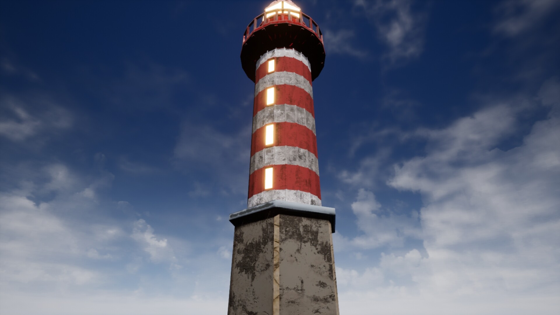 Illia Kniaziev - Lighthouse . Game Asset