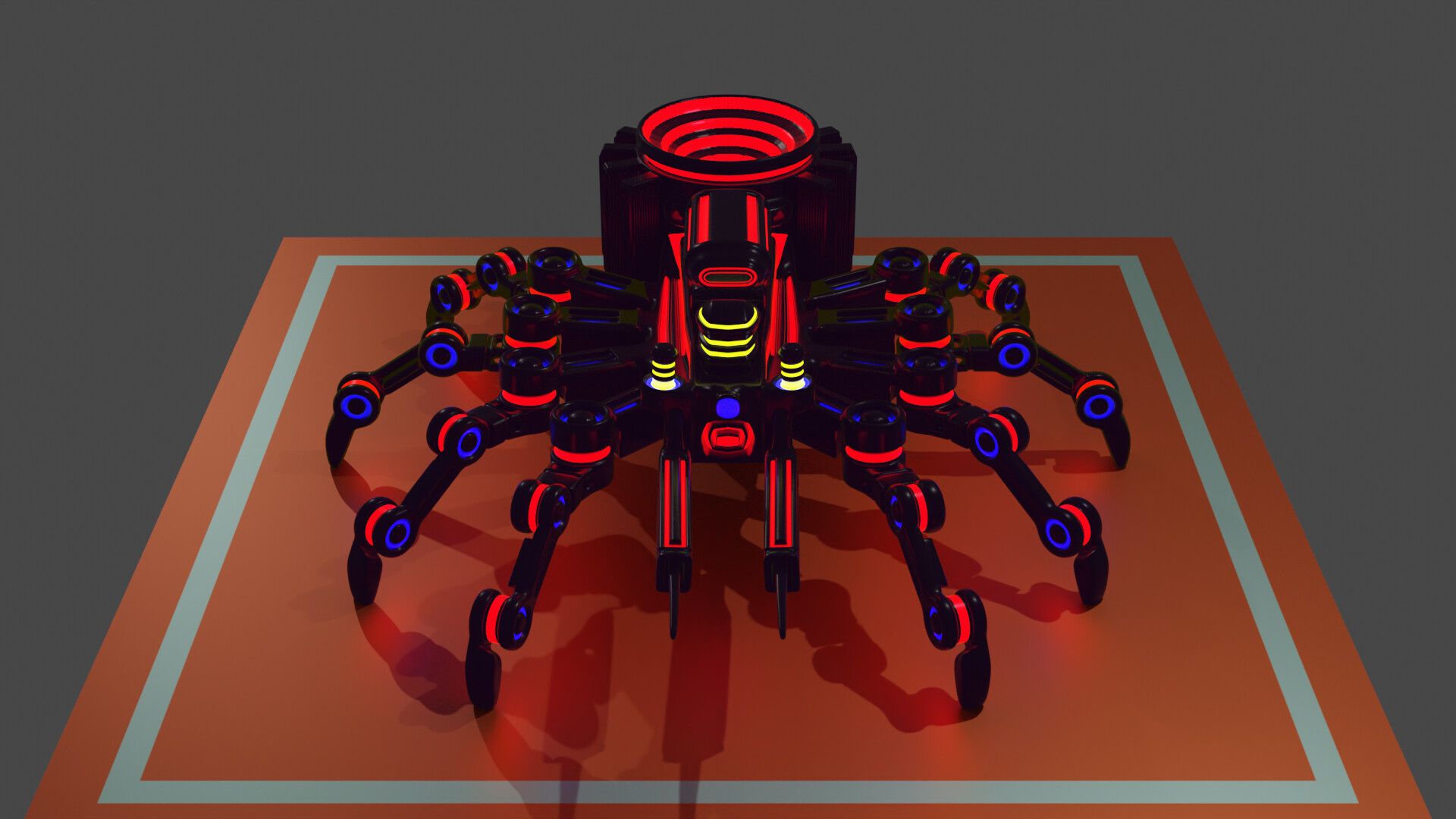 ArtStation - Railgun Spider