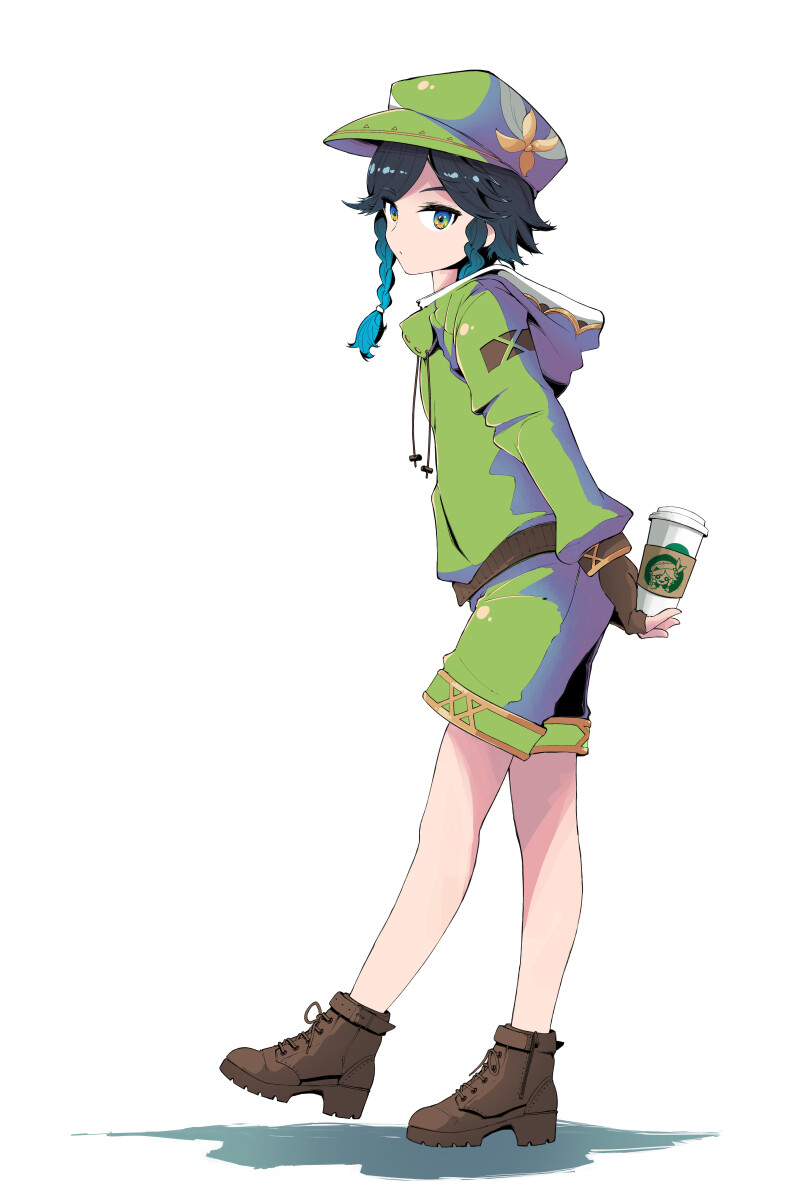 ArtStation - Venti - Casual ver. - Genshin Impact
