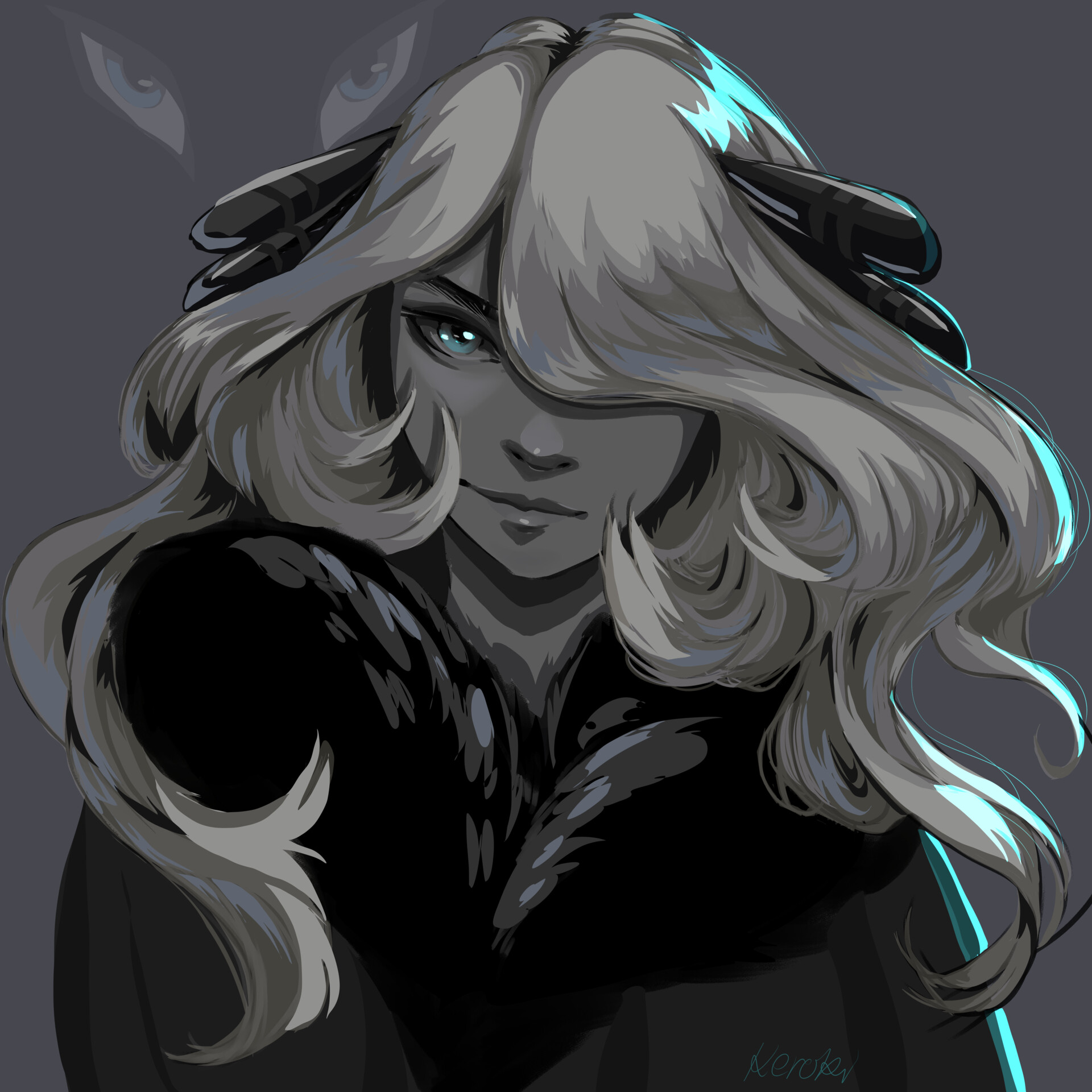 ArtStation - Pokemon Diamond Fanart - Cynthia