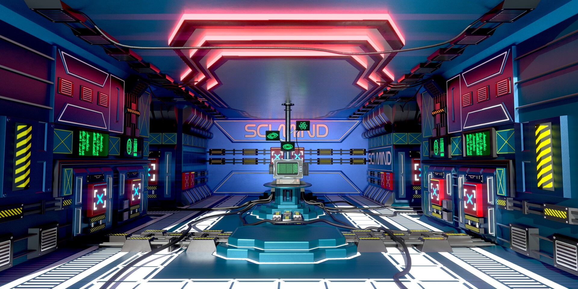 ArtStation - Sci-fi room