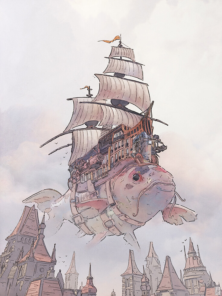 ArtStation - Fish&Ship