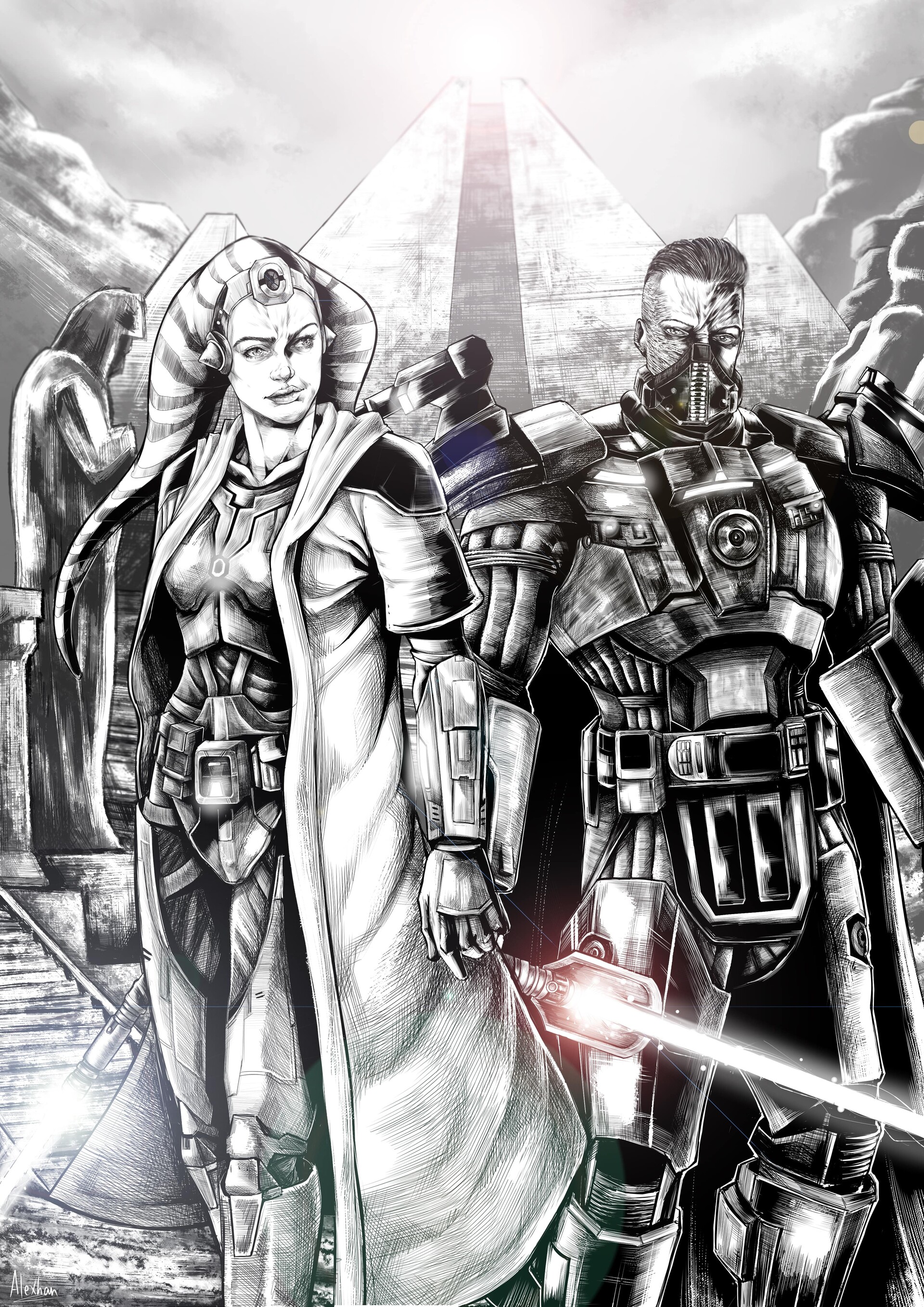 ArtStation - Star Wars The Old Republic Comission