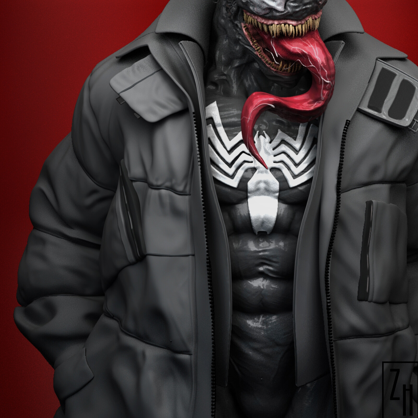 Zoheb Hussain - VENOM X WINTER based on Inhyuk Lee's concept