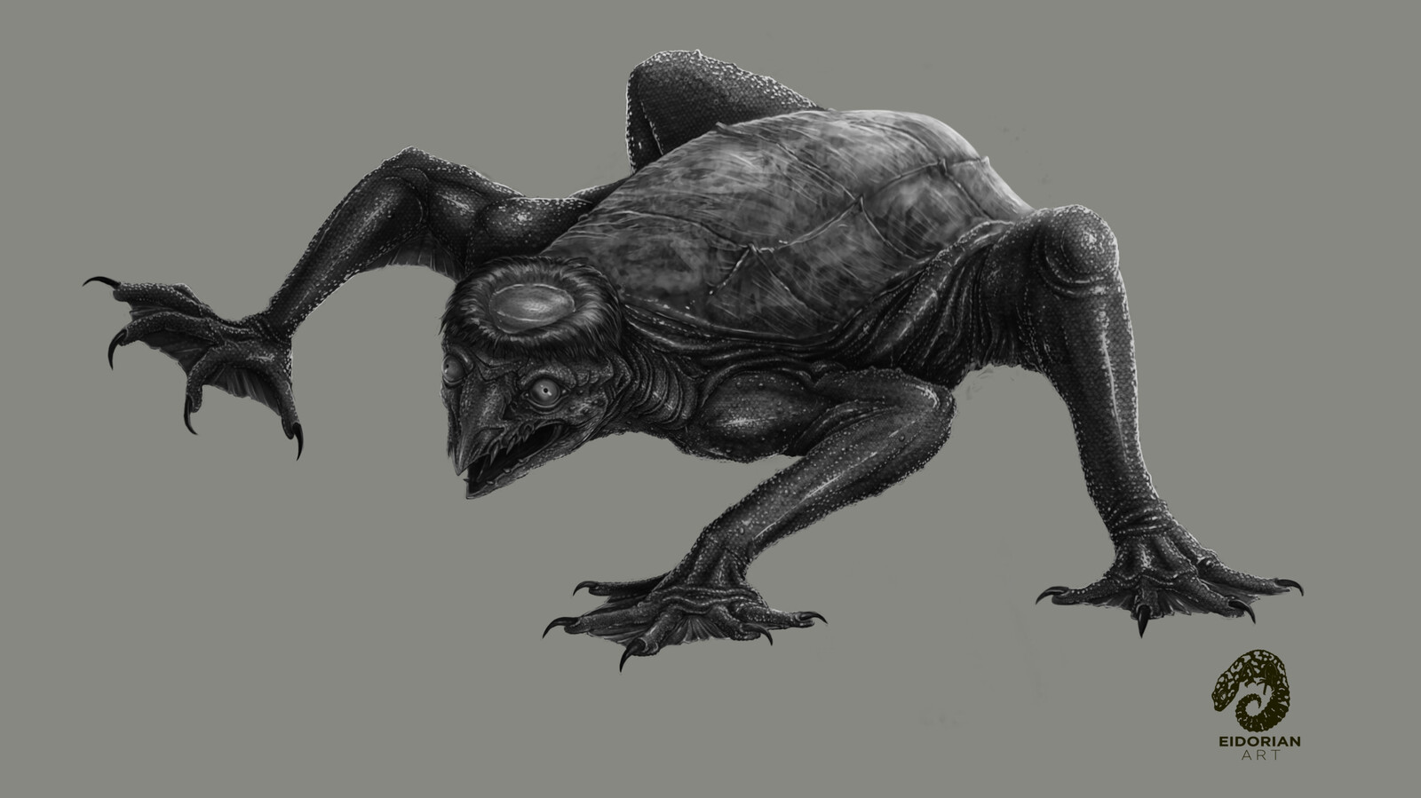 Eidorian Art - Kappa (河童) Yokai (妖怪)