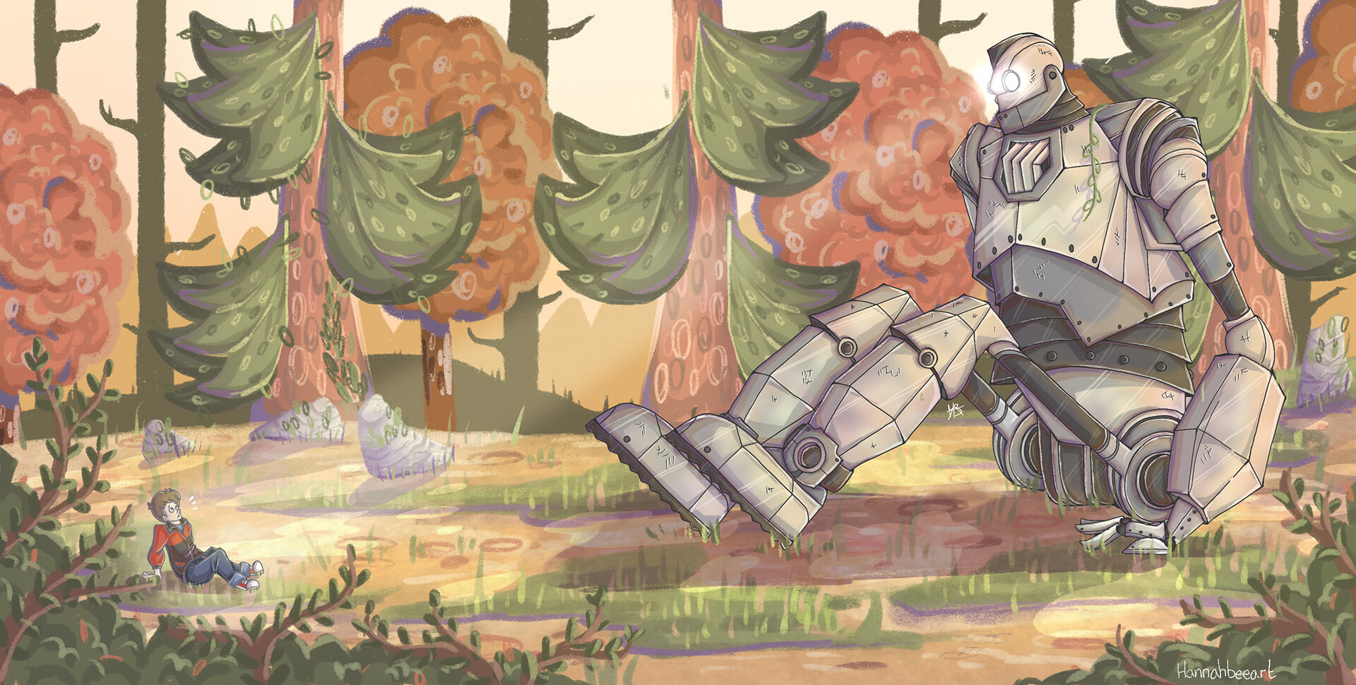 ArtStation - Iron Giant Fan Art