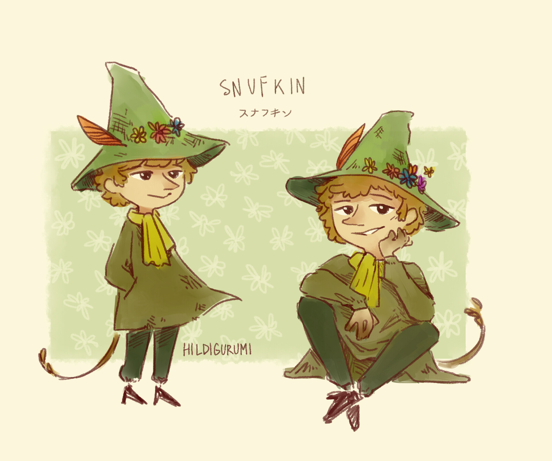 ArtStation - Snufkin doodles