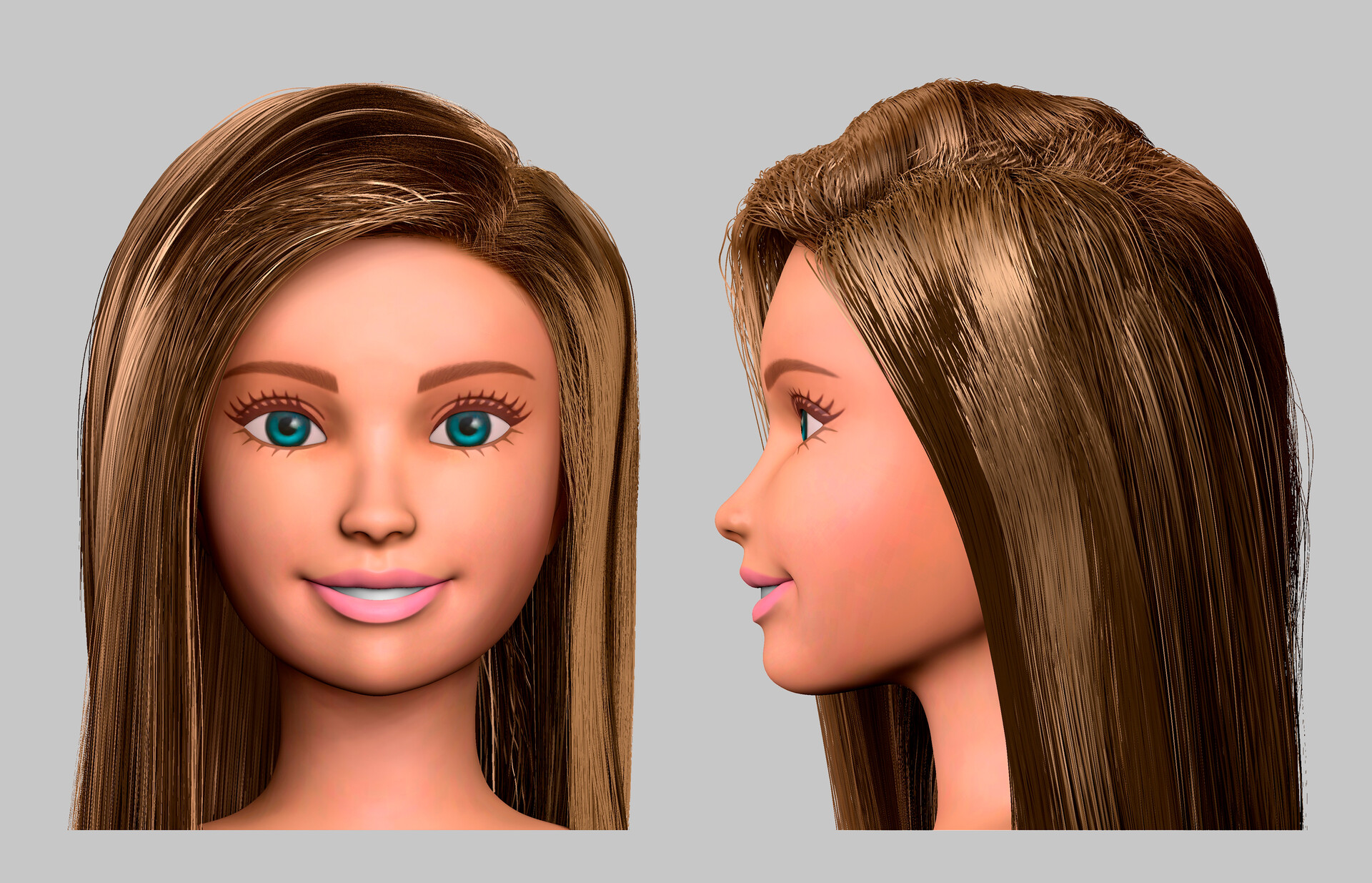 ArtStation - Doll face