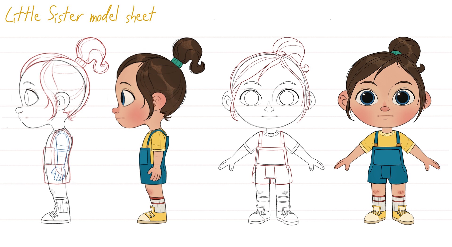 Beto Barros - Family Character Designs