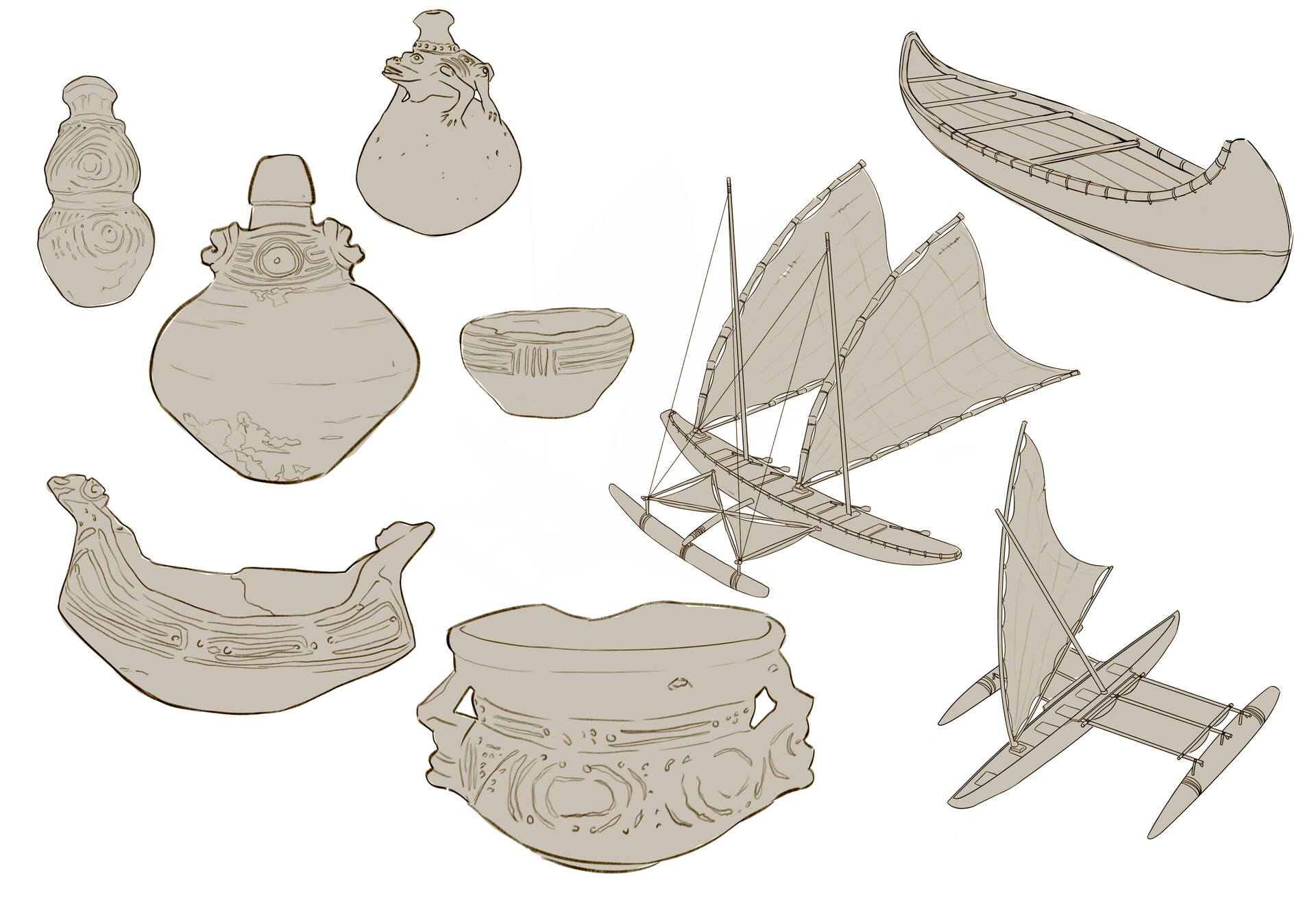 ArtStation - TAINOS ITEMS