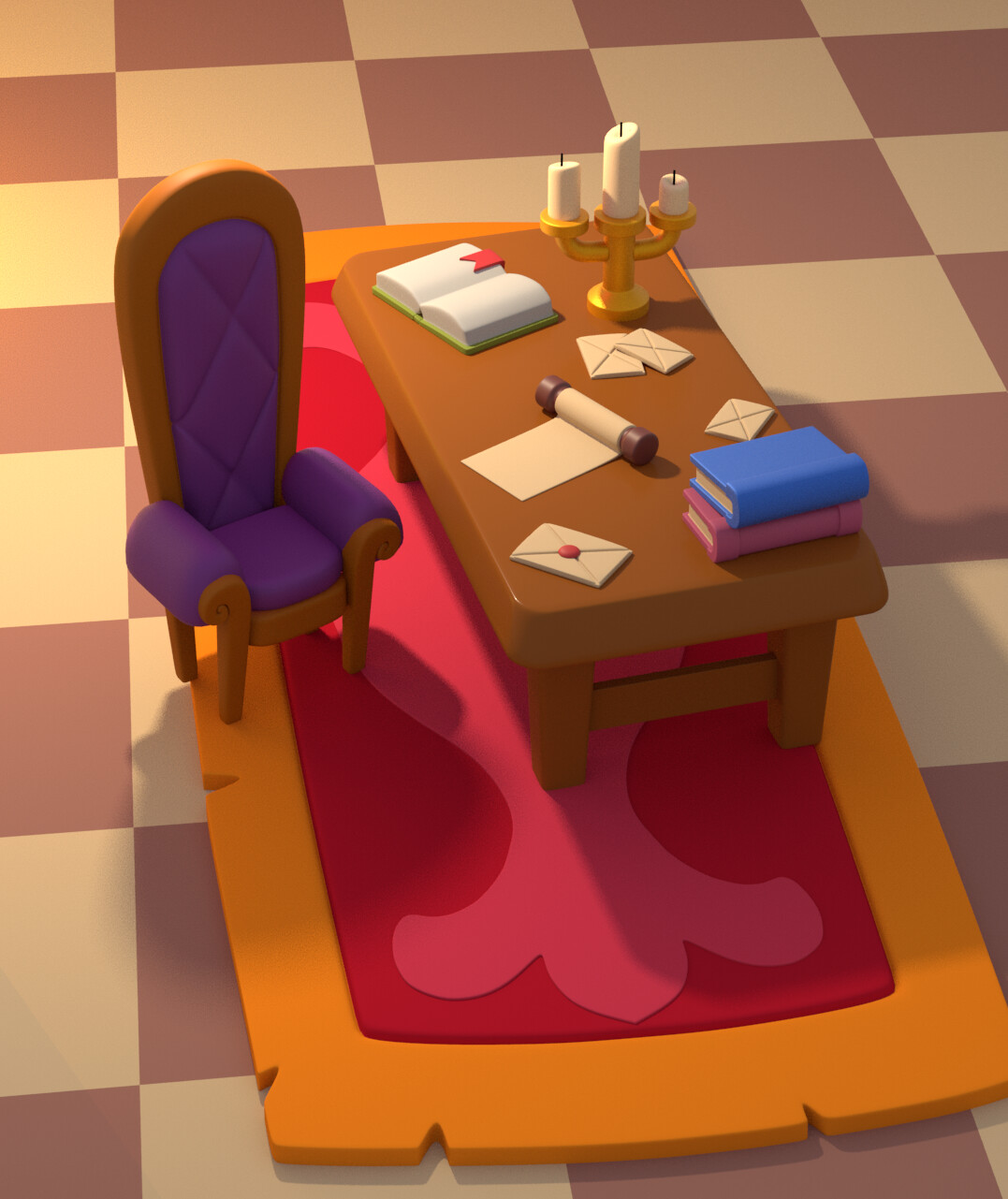 ArtStation - Interior for game