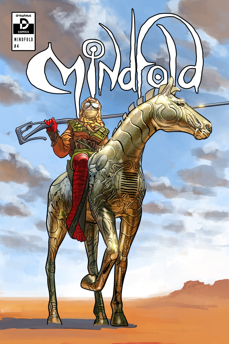 ArtStation - Pages from "Mindfold" comic