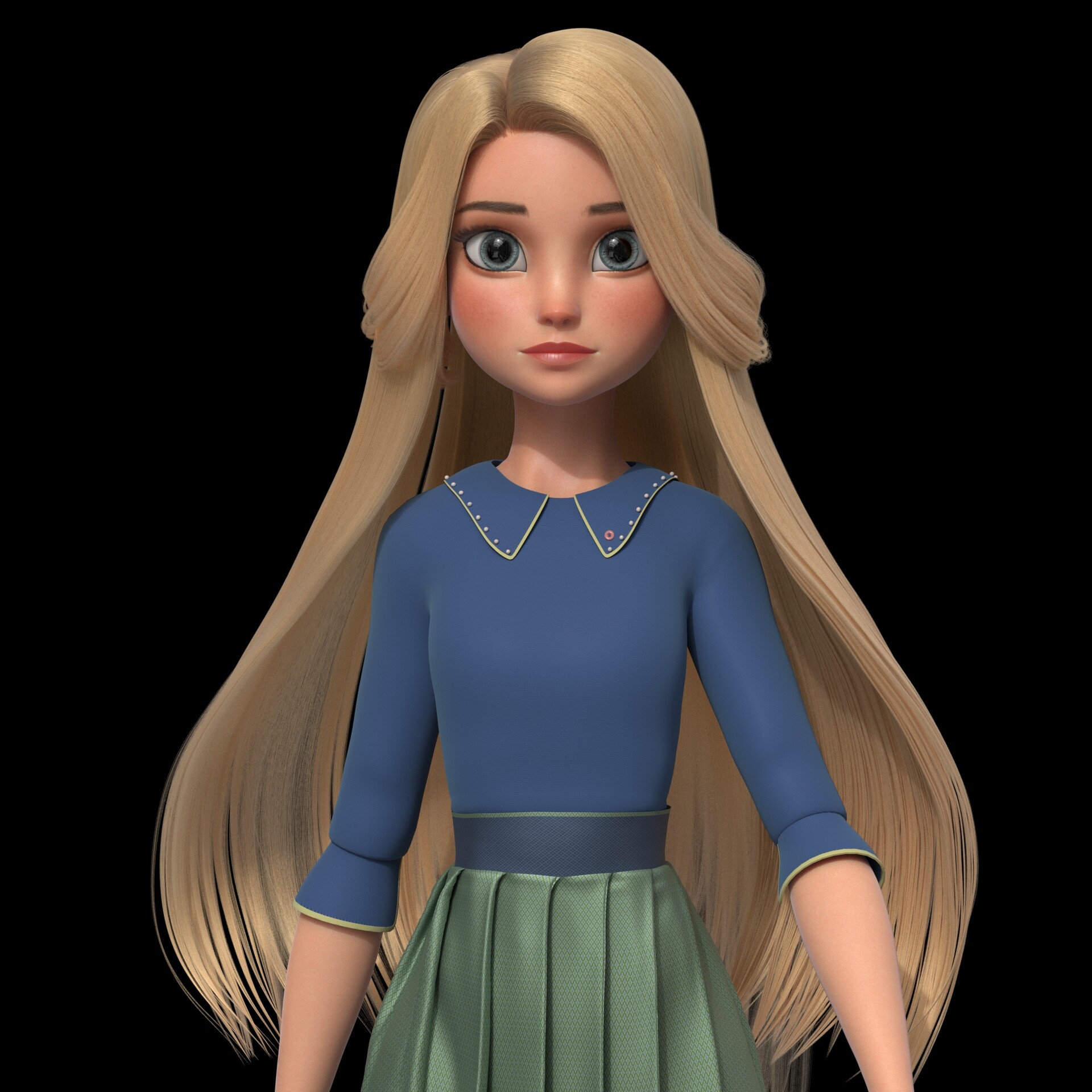 ArtStation - Stylized character (WIP)