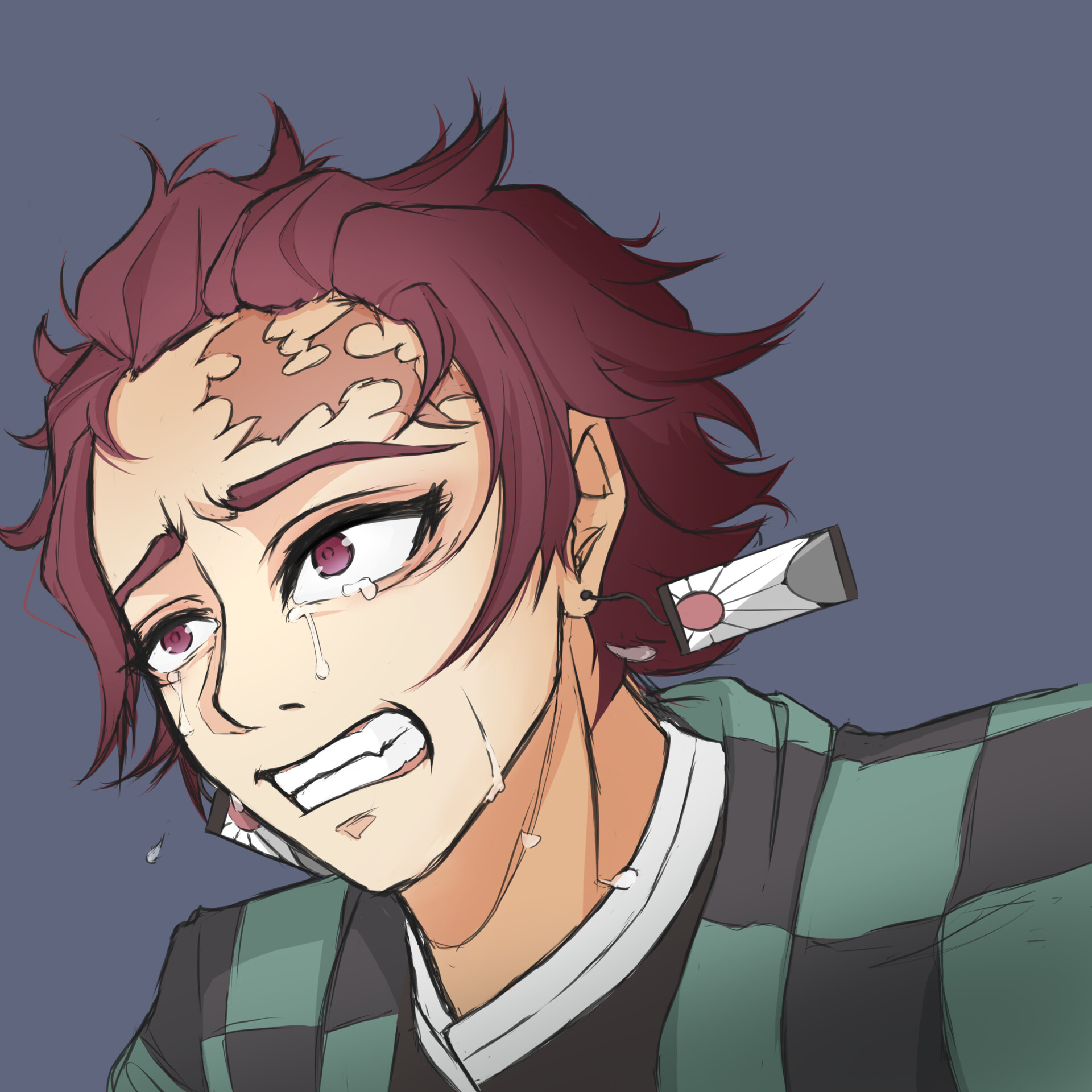 ArtStation - [Practice piece] 20220118 Tanjiro