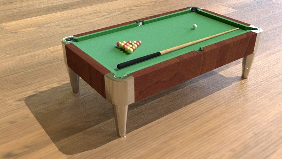 ArtStation - Pool Table