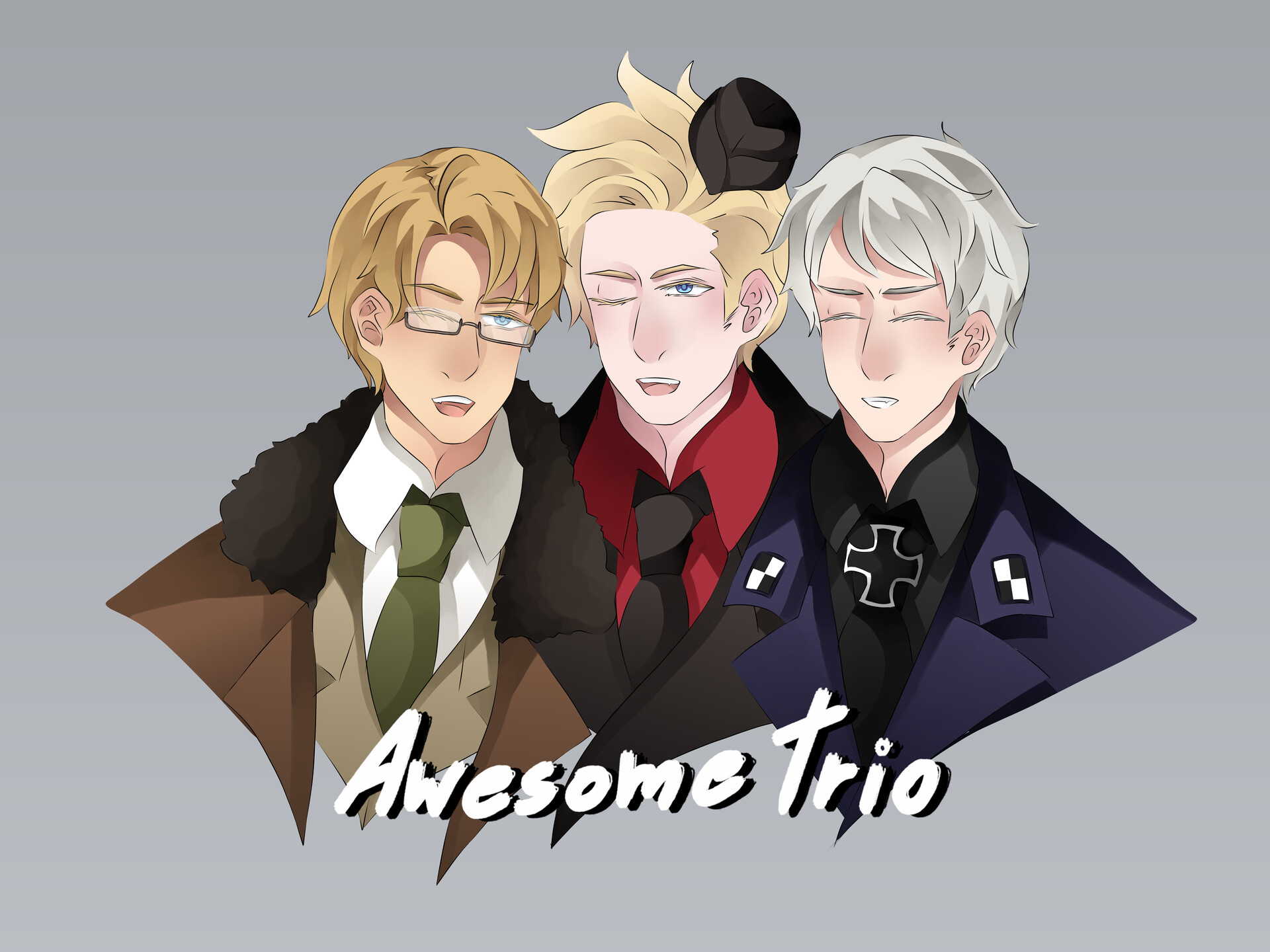 ArtStation - Awesome Trio