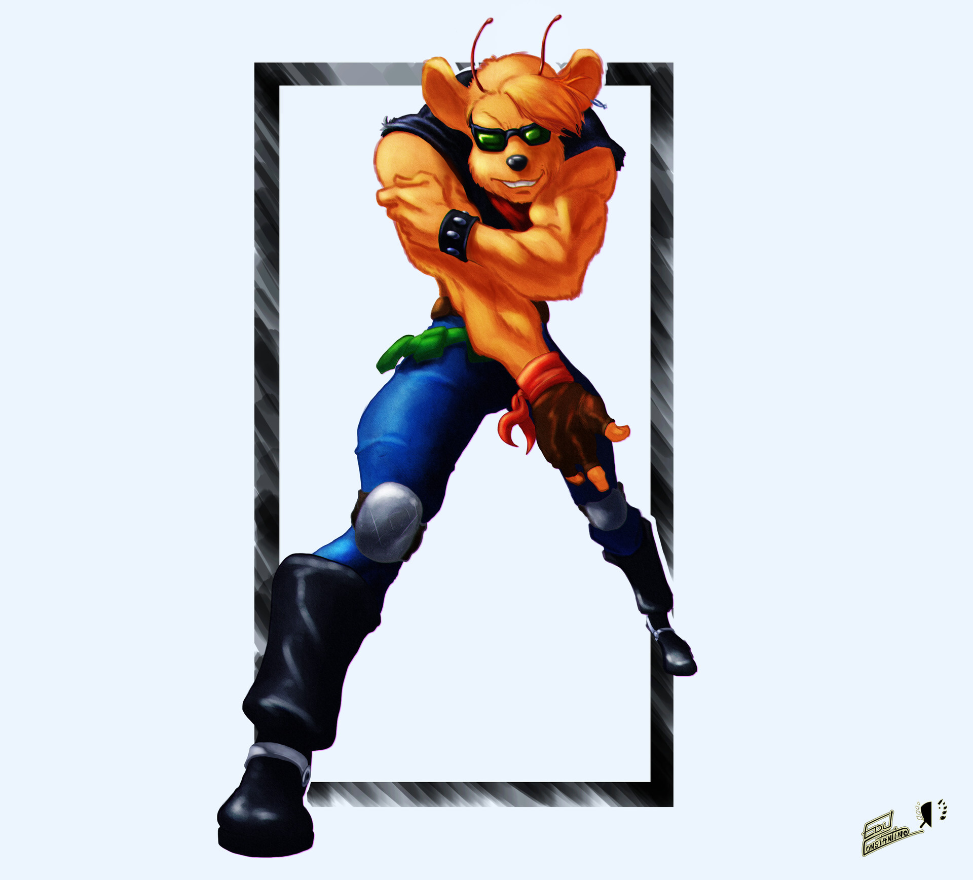 ArtStation - Biker Mice from Mars