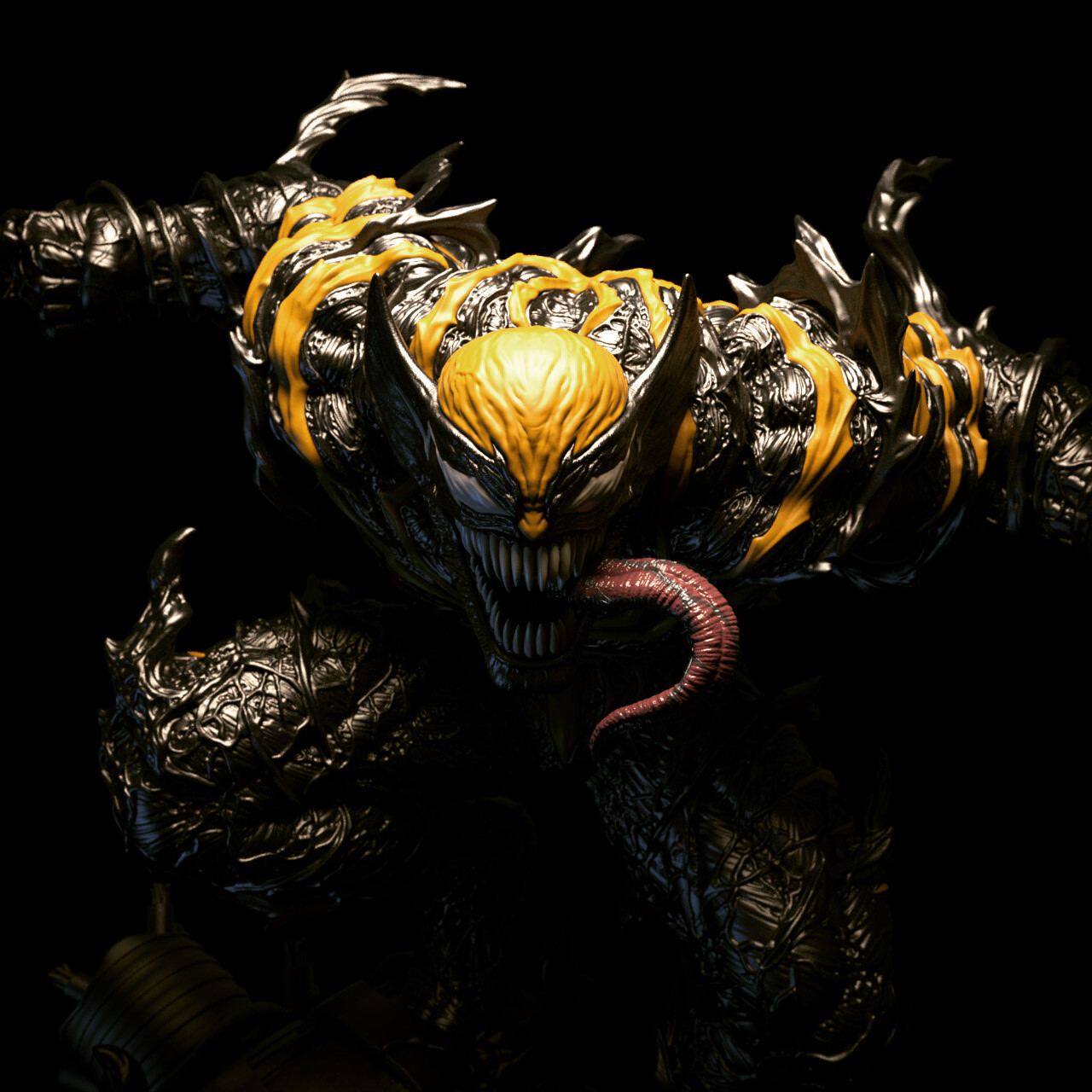 ArtStation - Venomized wolverine