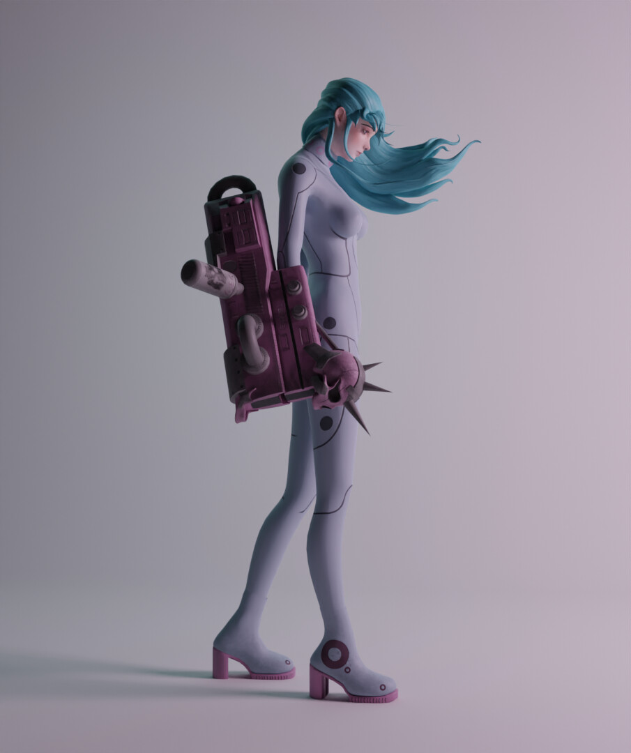 ArtStation - Robot Girl