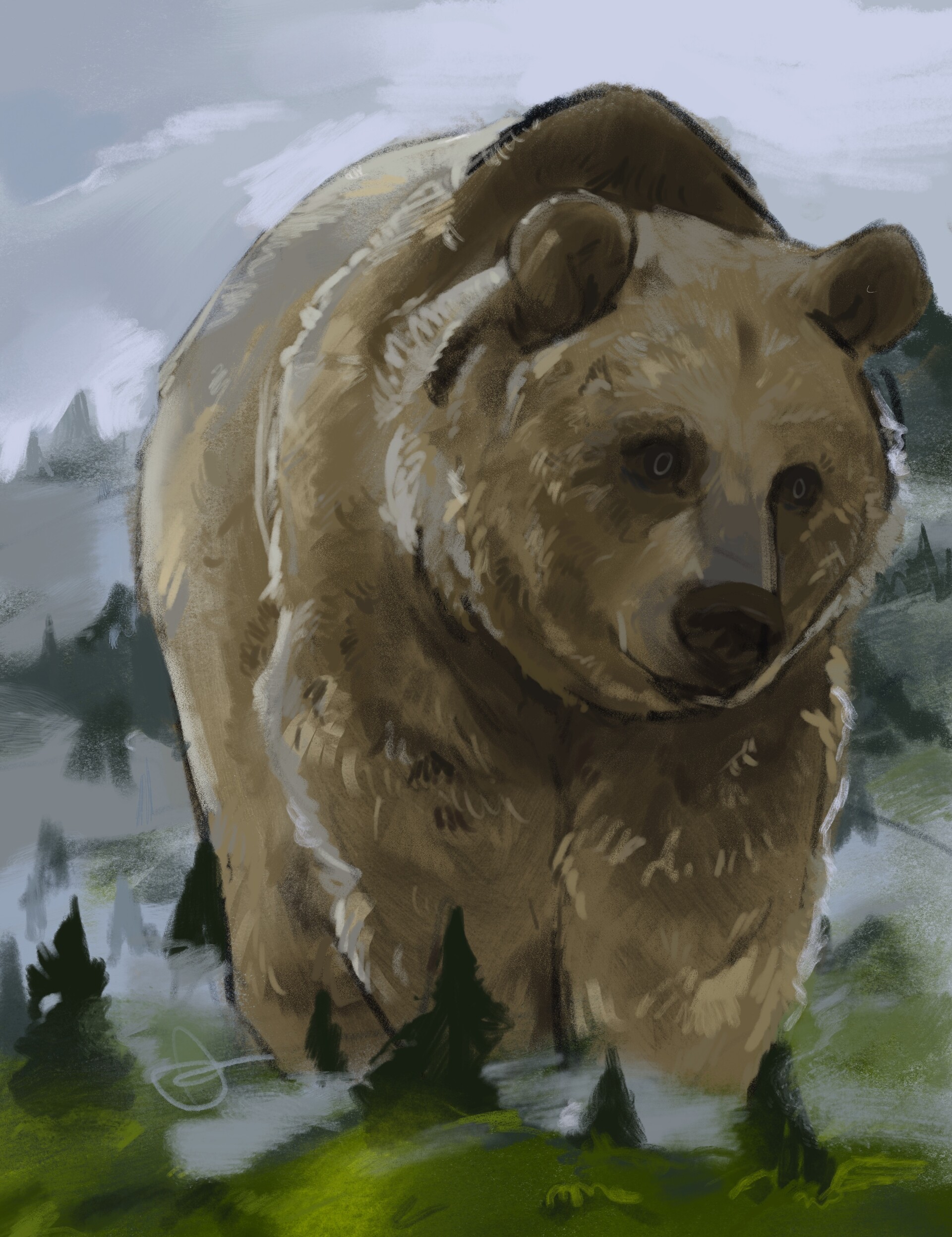 ArtStation - Big bear