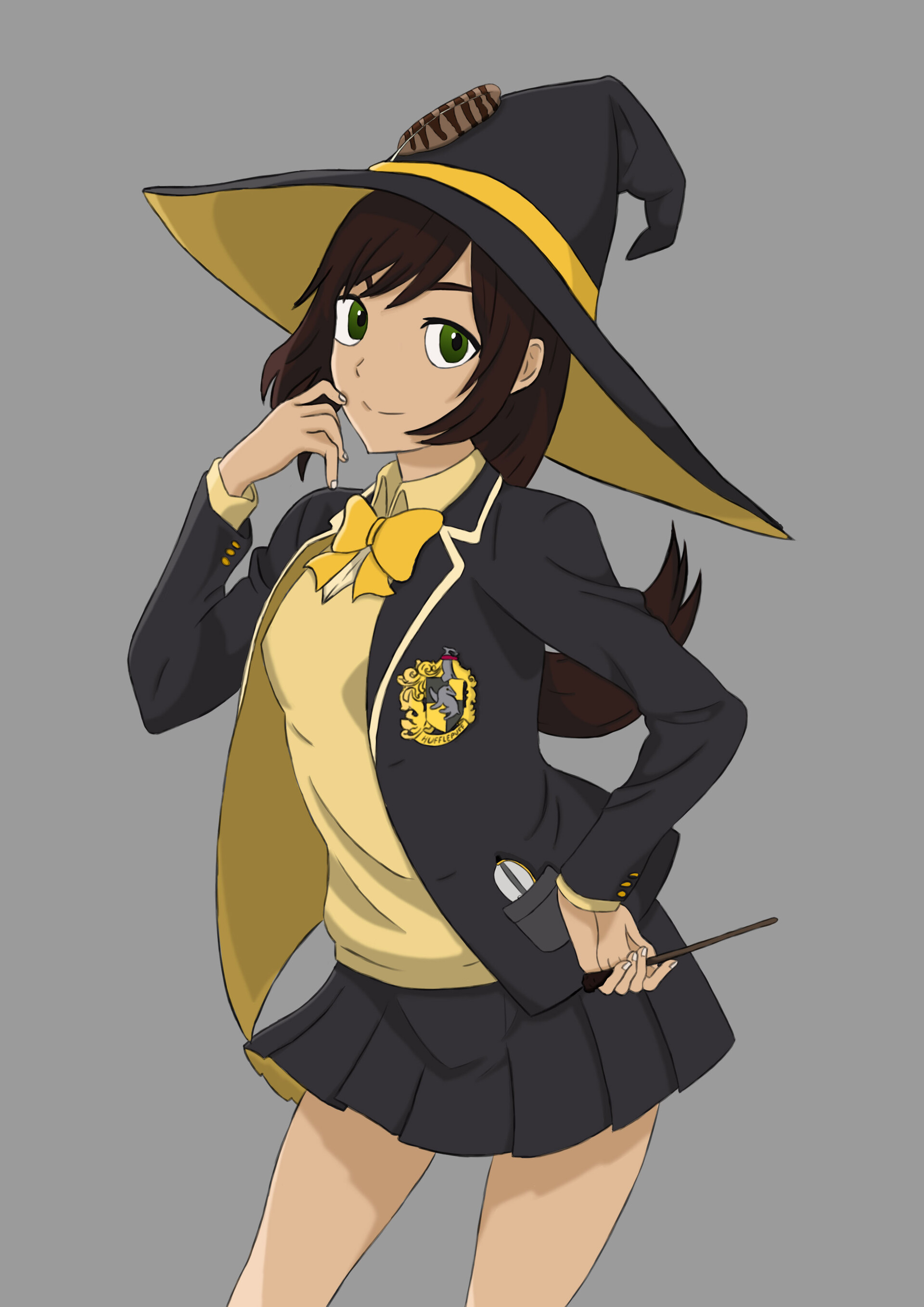 ArtStation - Hufflepuff character (concept)