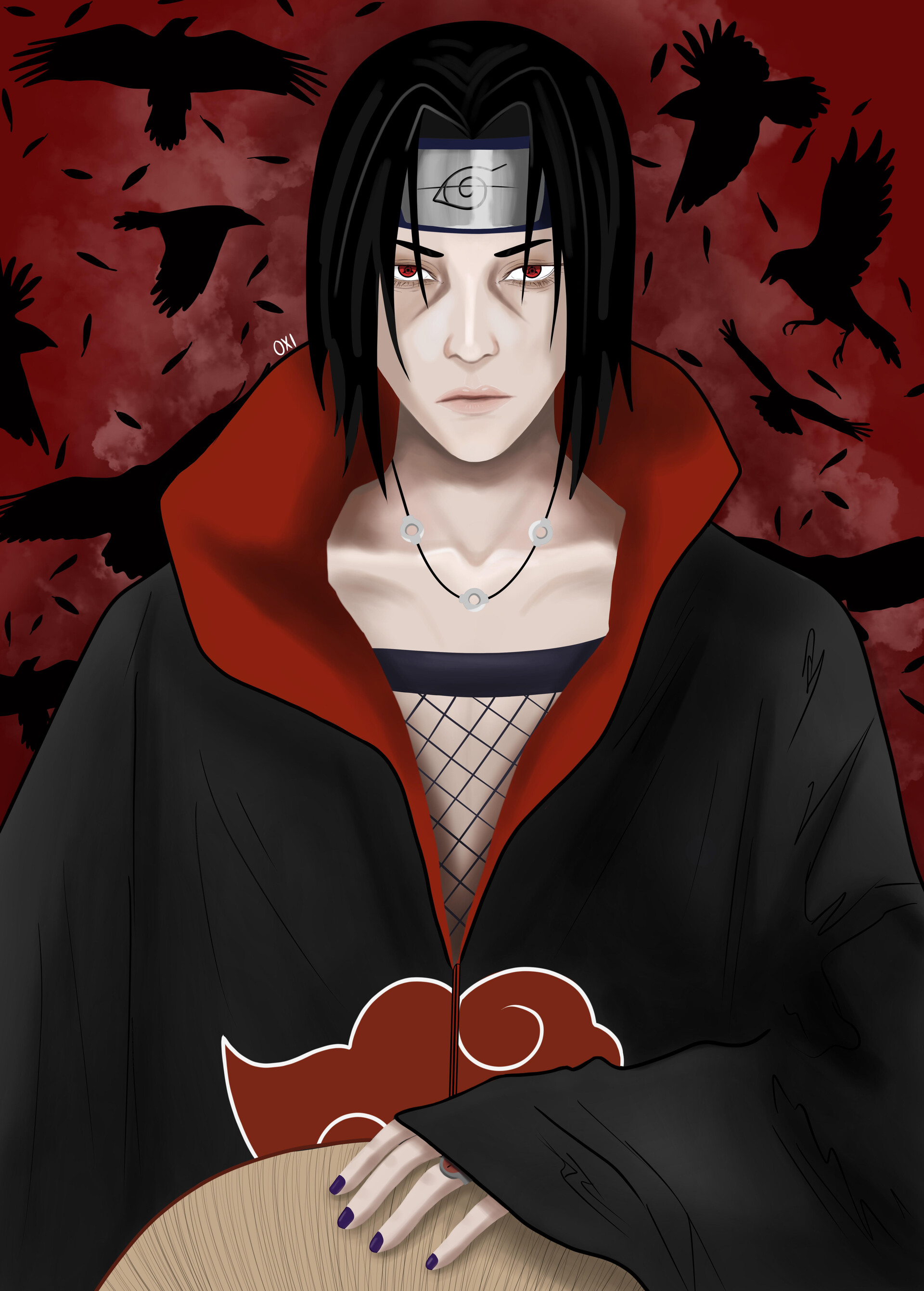 ArtStation - Itachi fanart