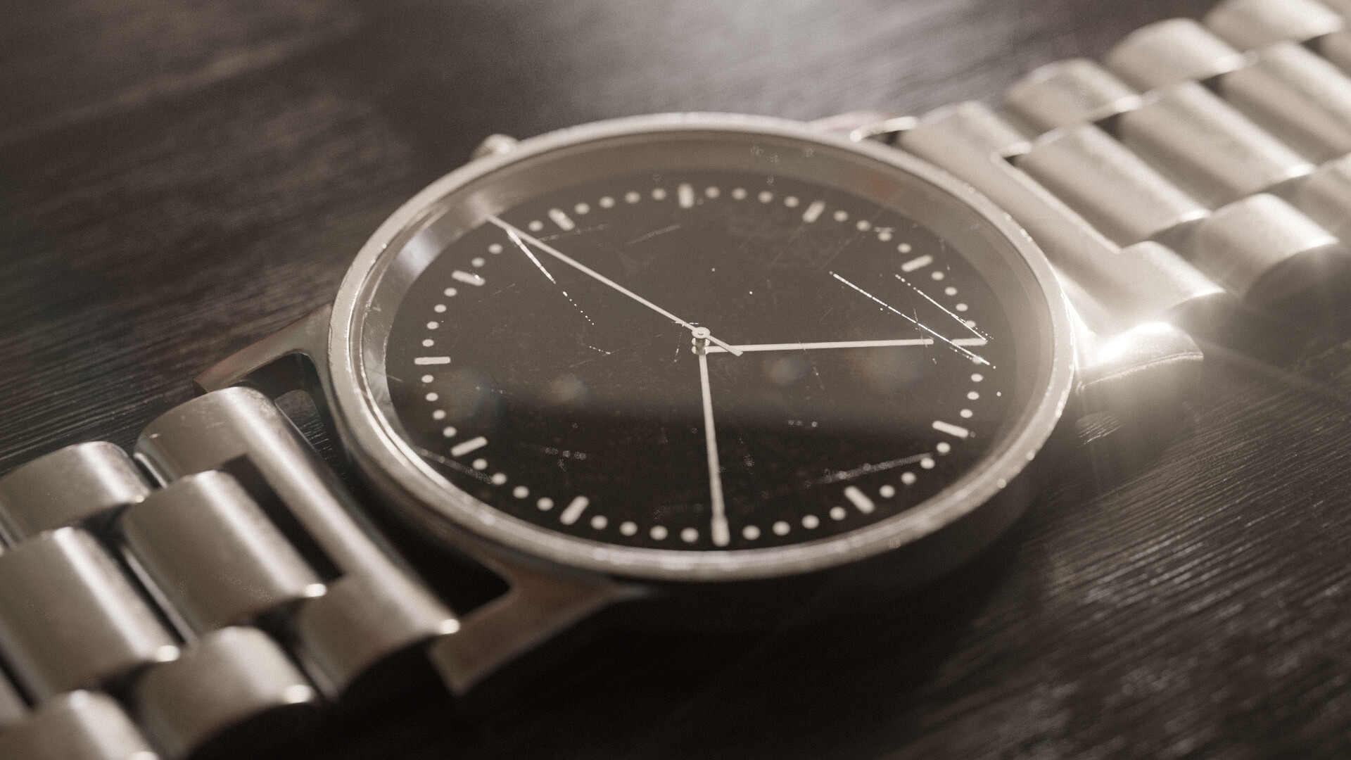 ArtStation - Minimalist wrist watch