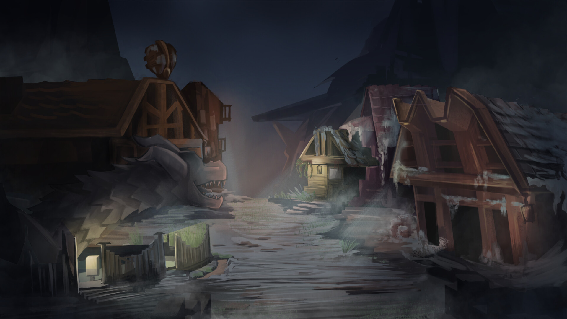 ArtStation - The elder scrolls Dragonstar city