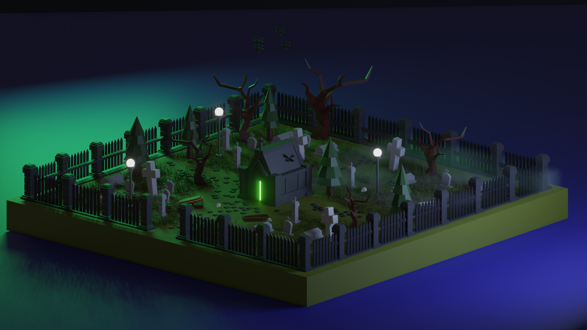 ArtStation - cemetery