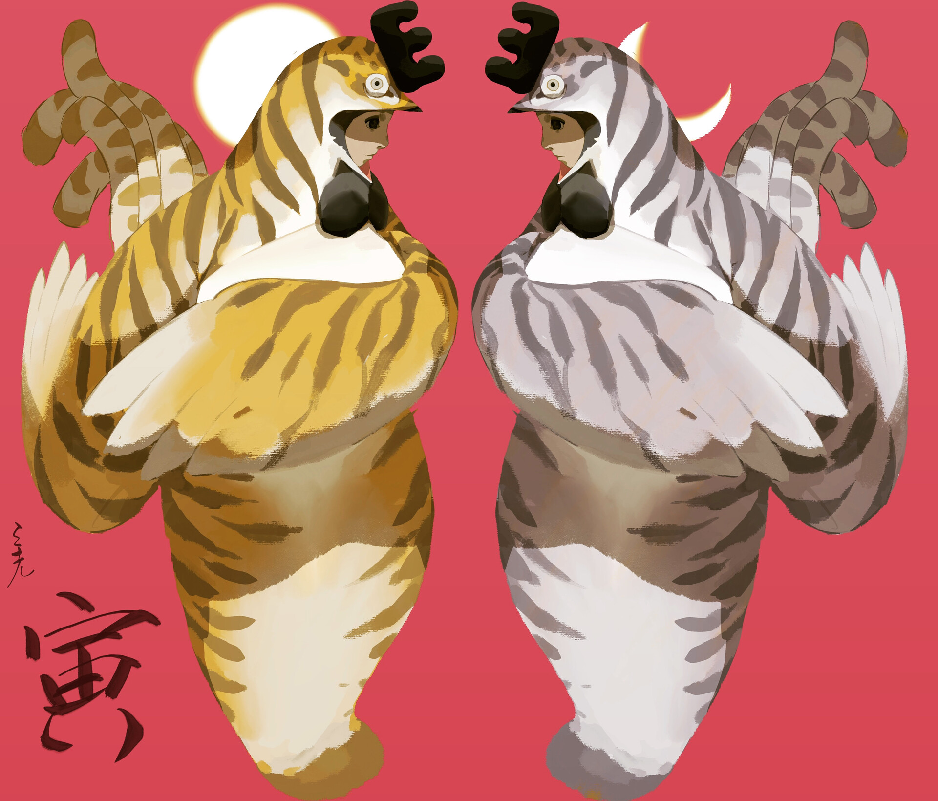 ArtStation - tiger ware cock