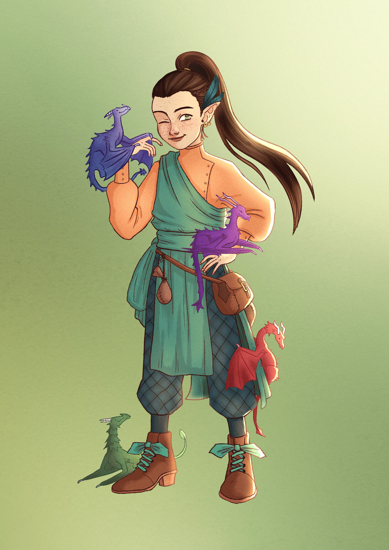 ArtStation - Risu - Character Design