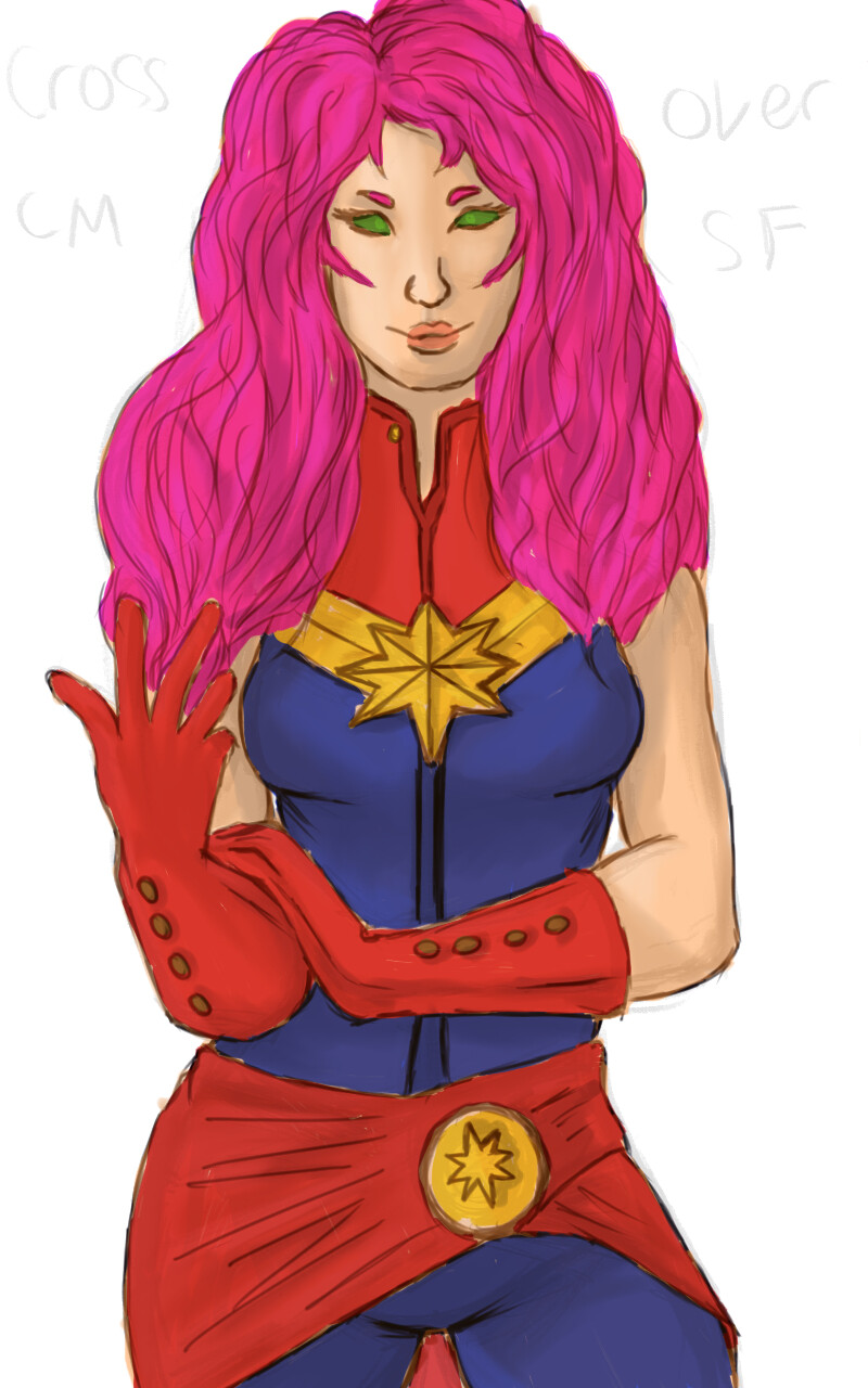 ArtStation - Captain Starfire