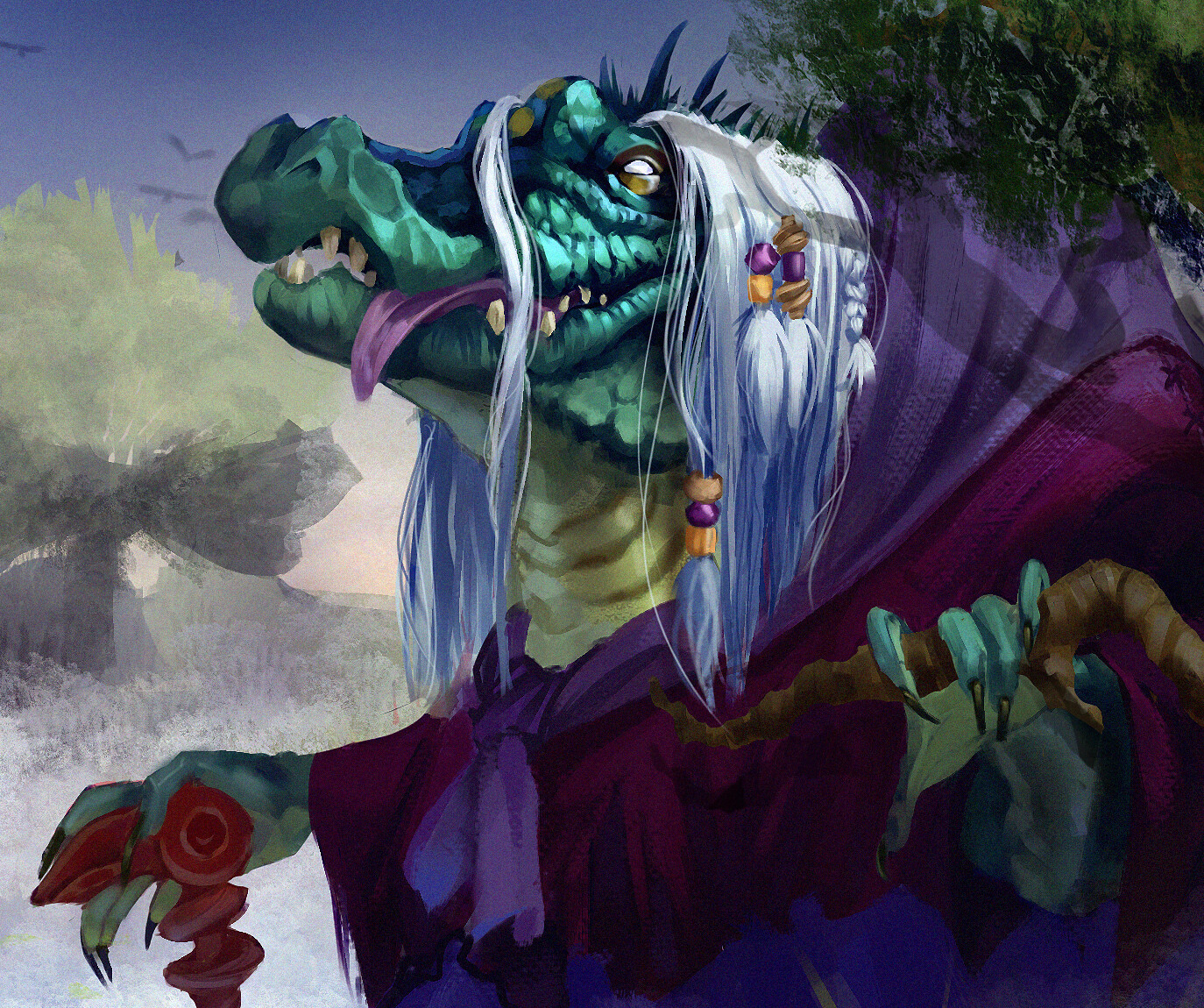 ArtStation - Cuca, the hag