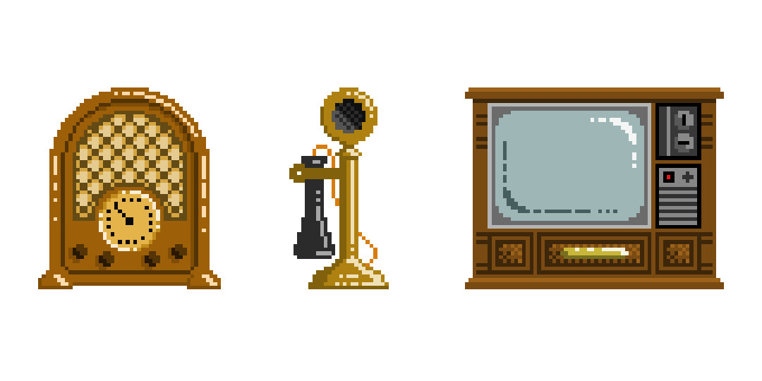 ArtStation - Retro Props