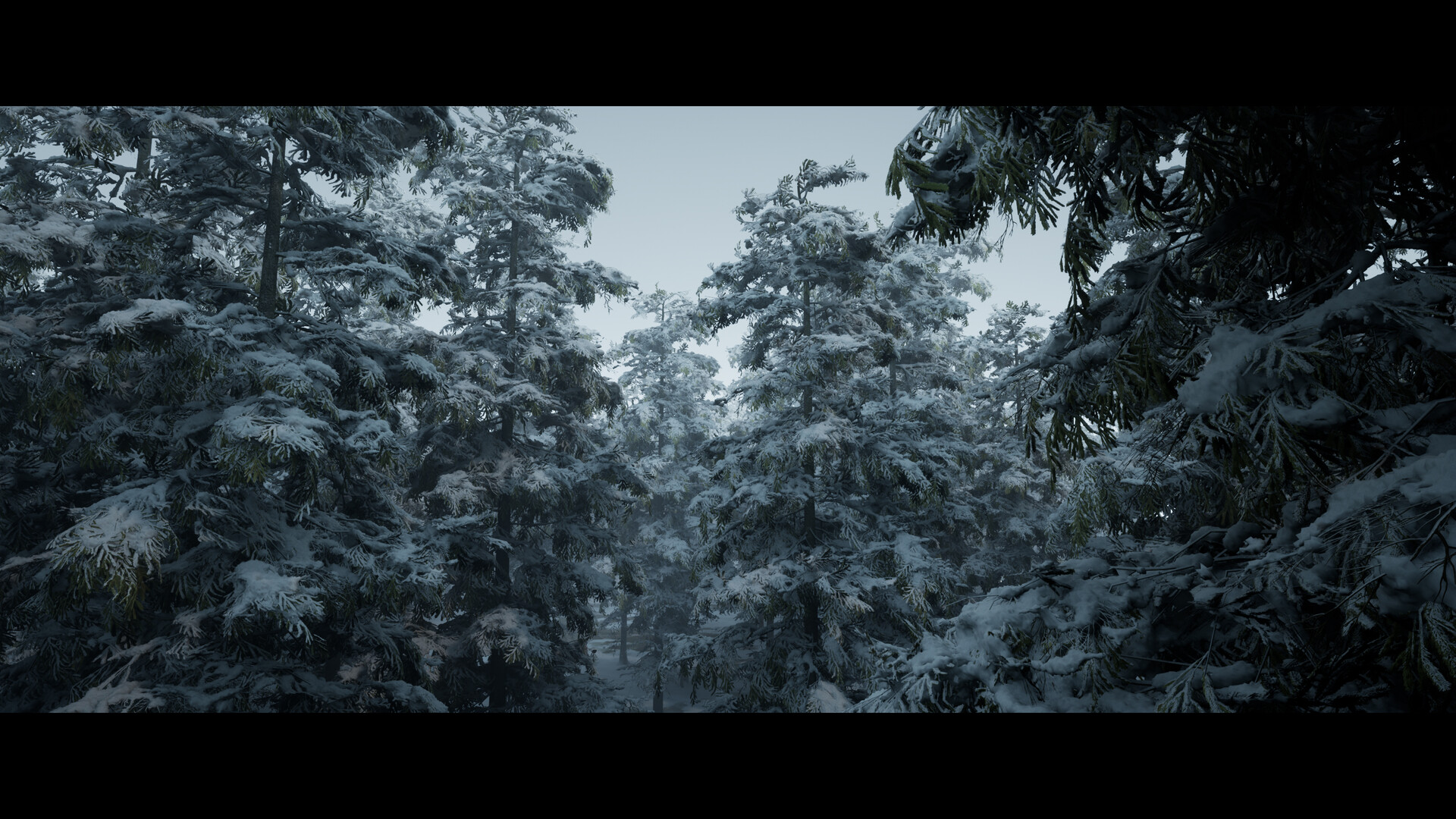 B.O.W.👁‍🗨 - 【UE5】Snow on tree in winter Ⅱ