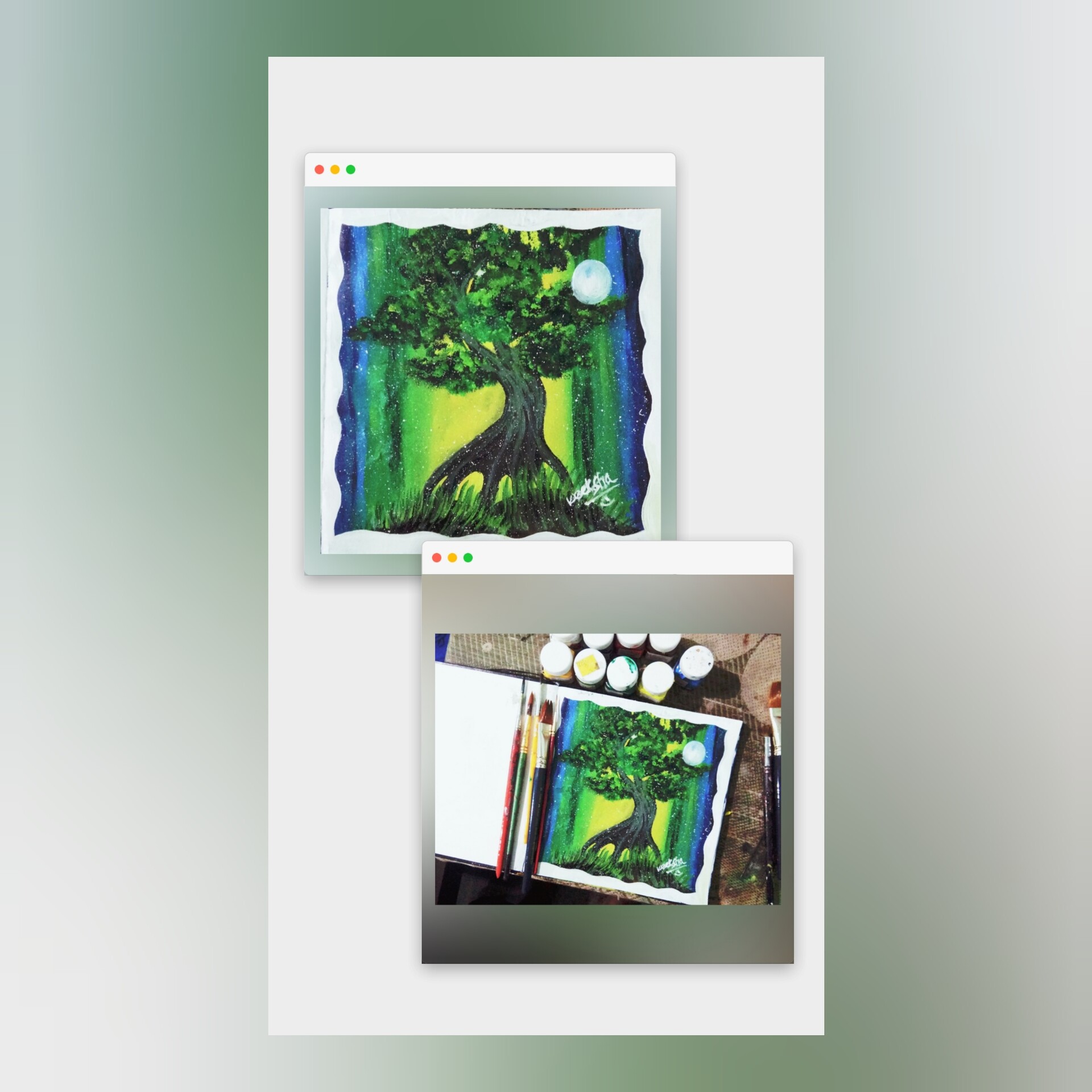 Deeksha V - ARTWORKS BY ME INSPIRED BY GREAT ARTISTS