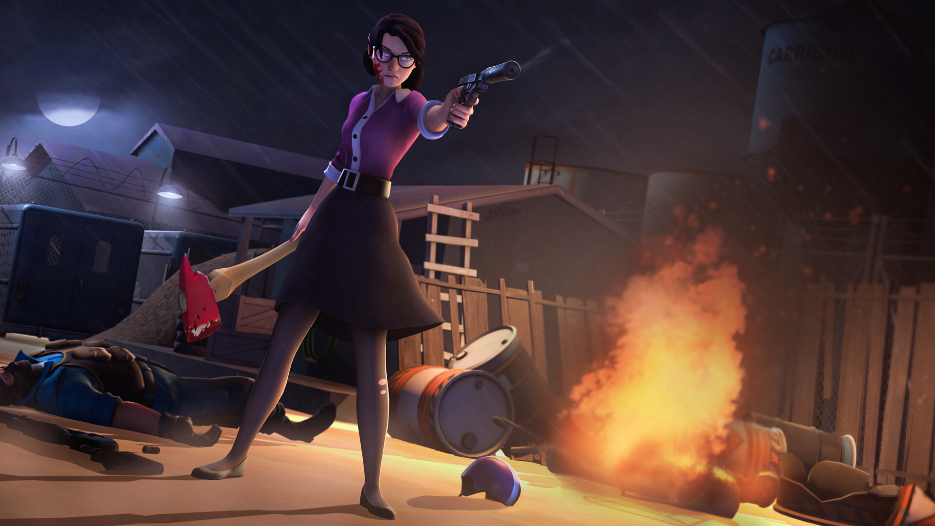 ArtStation - One Girl Army