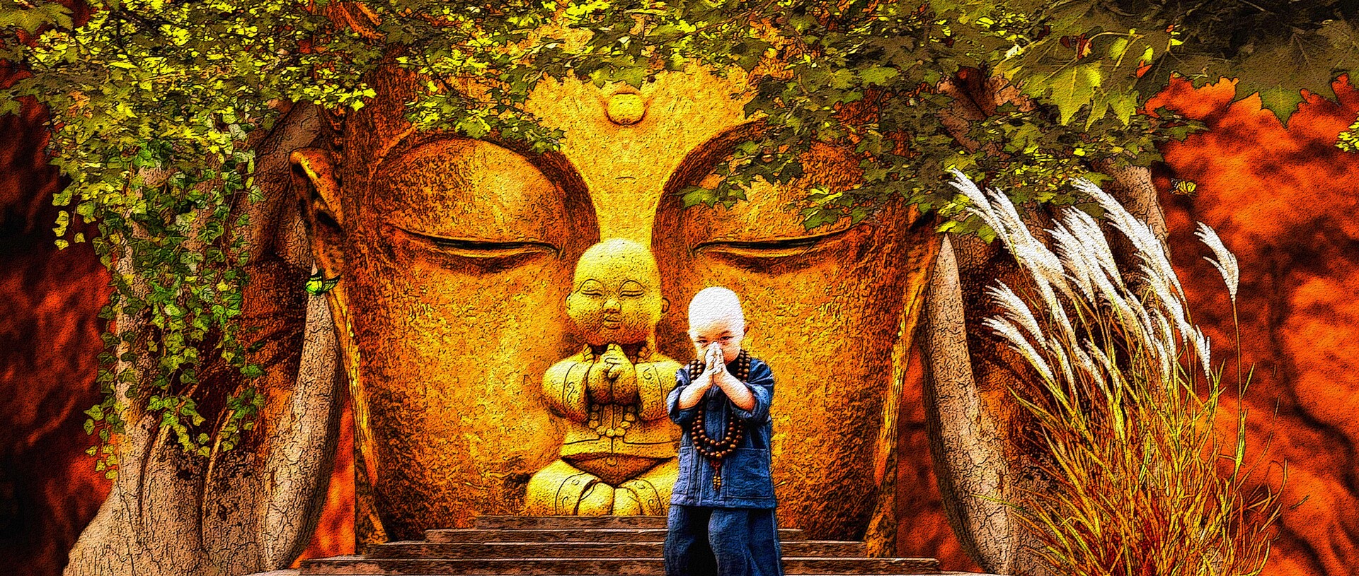 ArtStation - Moine enfant