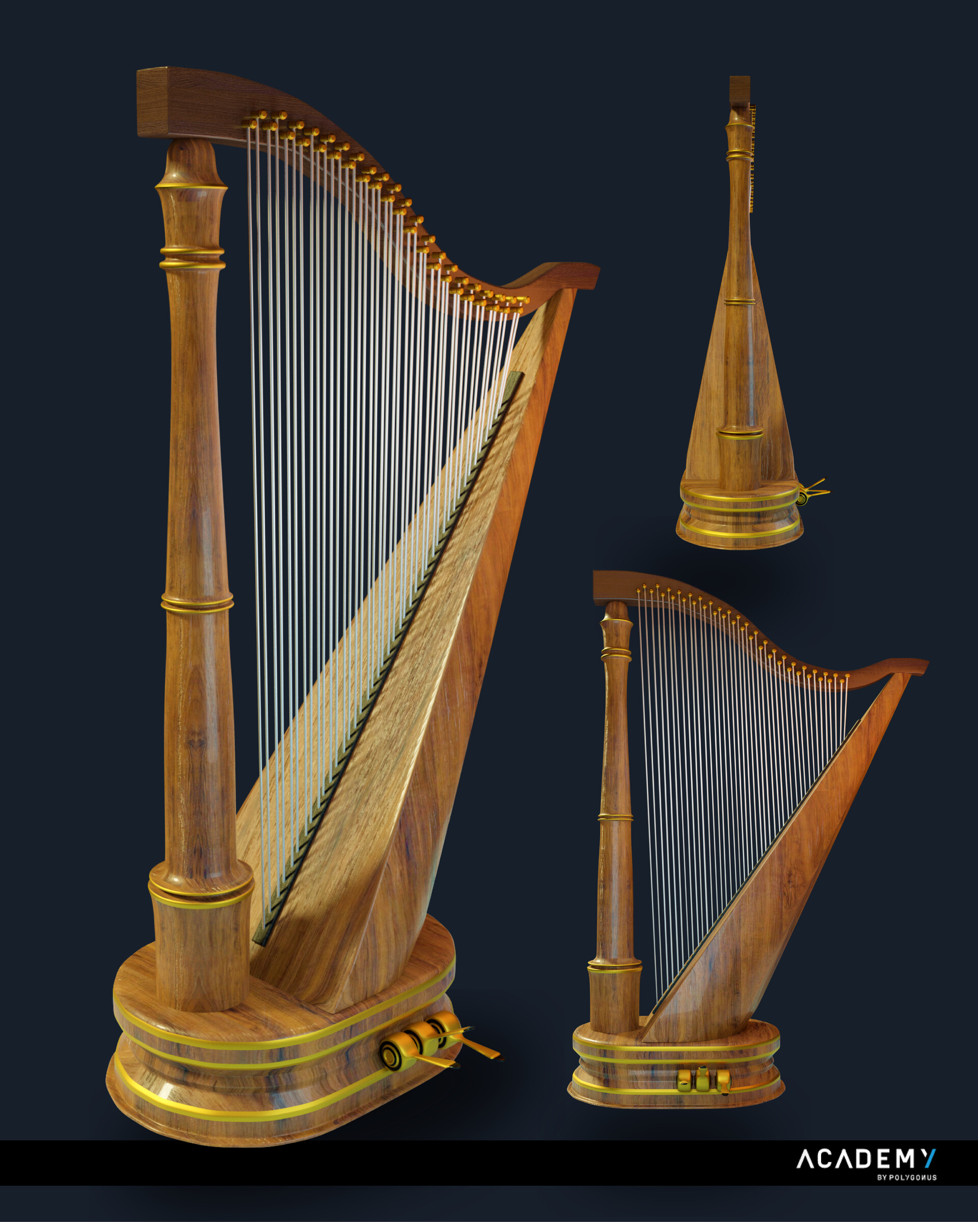 ArtStation - Concert Arp 3D Model