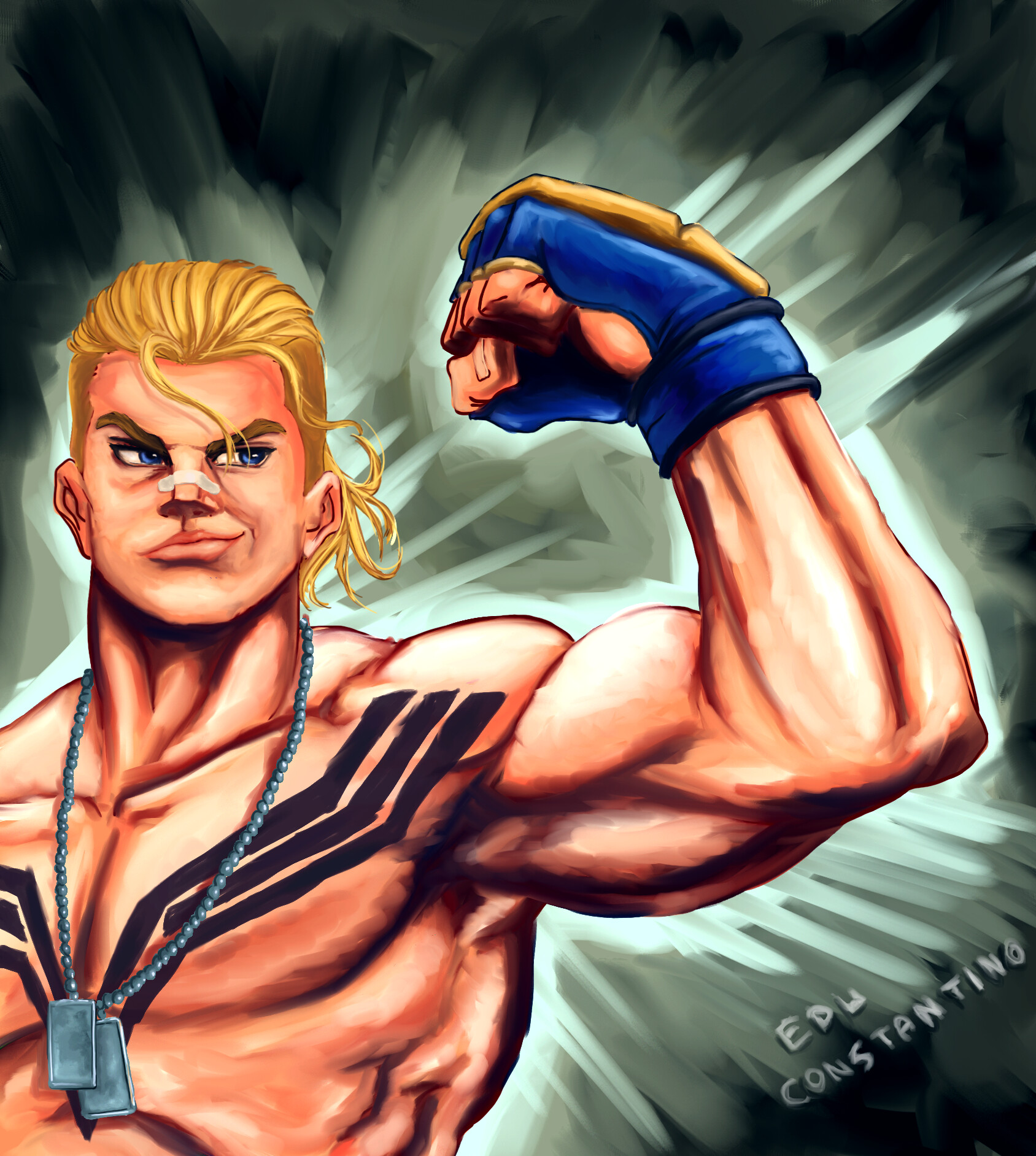 ArtStation - Luke from SFV