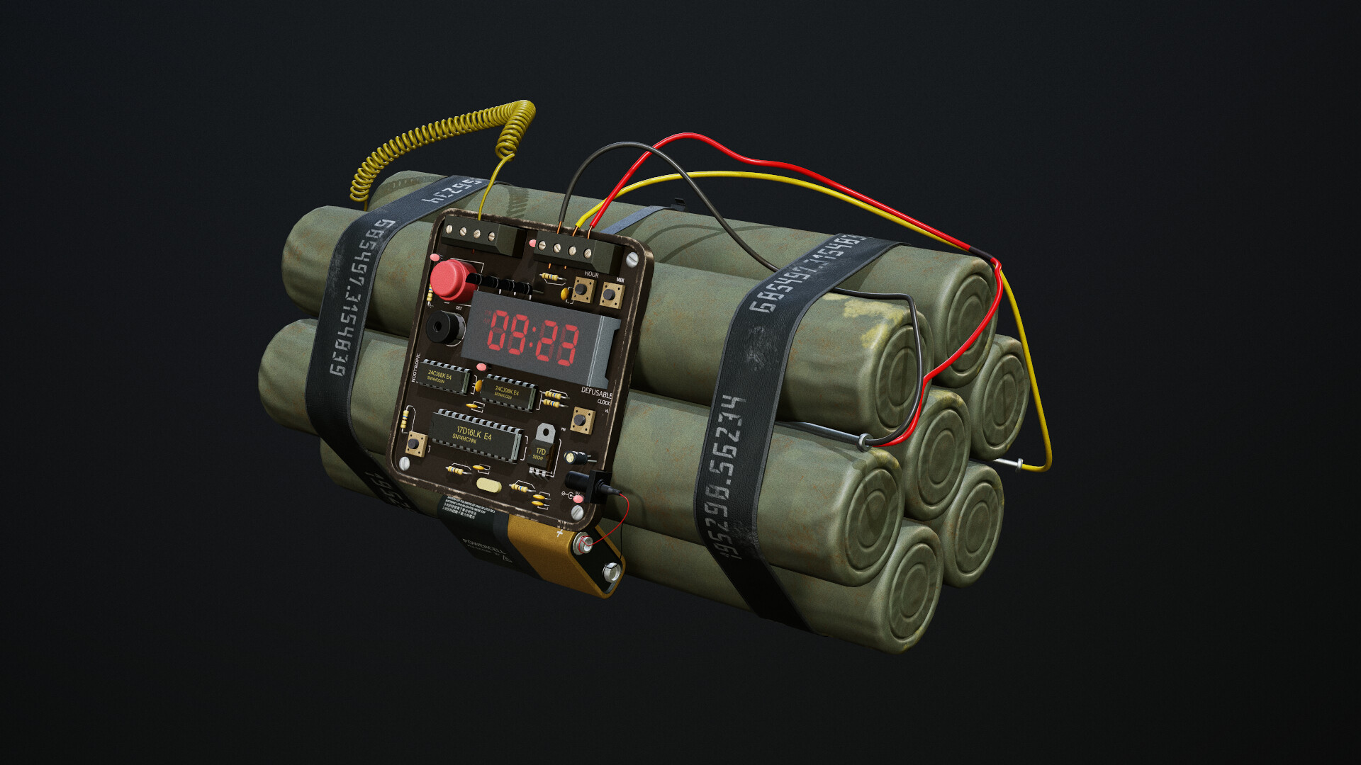 ArtStation - Dynamite Time Bomb