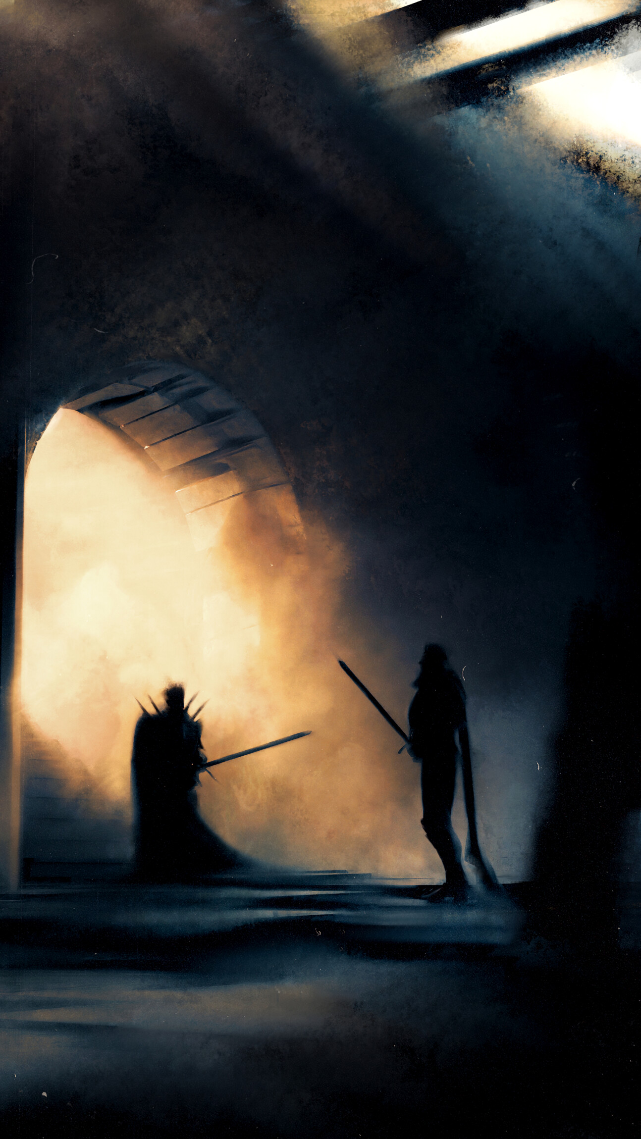 ArtStation - "Between the acting of a dreadful thing.."