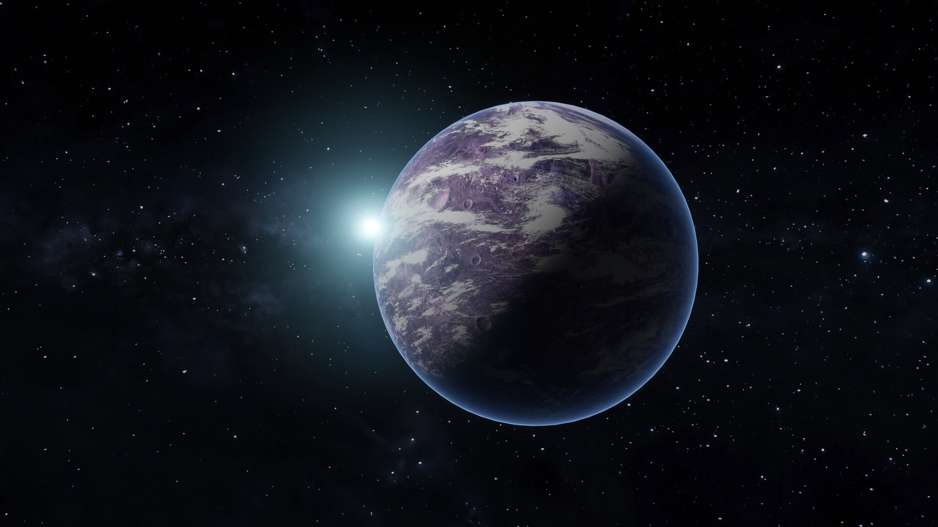 ArtStation - Sci Fi Alien Planet