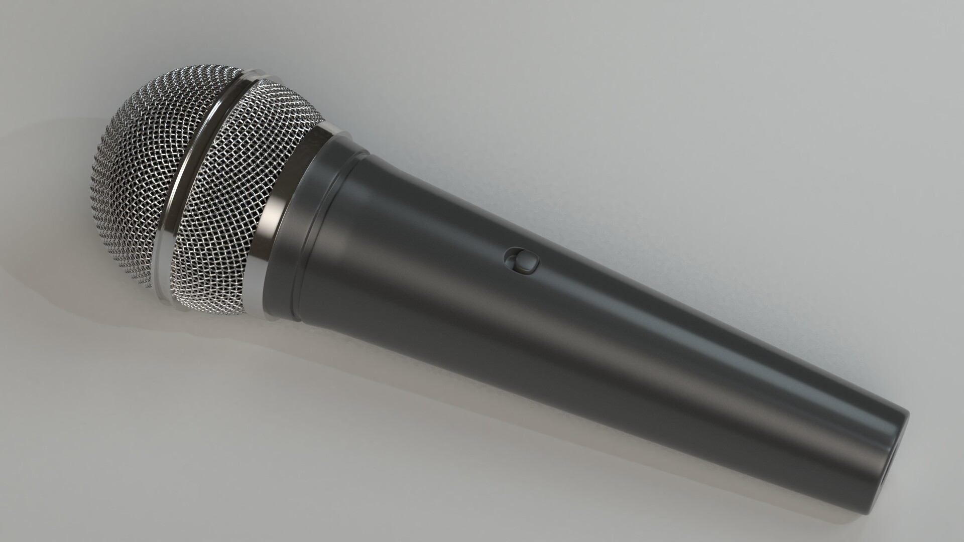 ArtStation - Shure mic sm48 , blender design