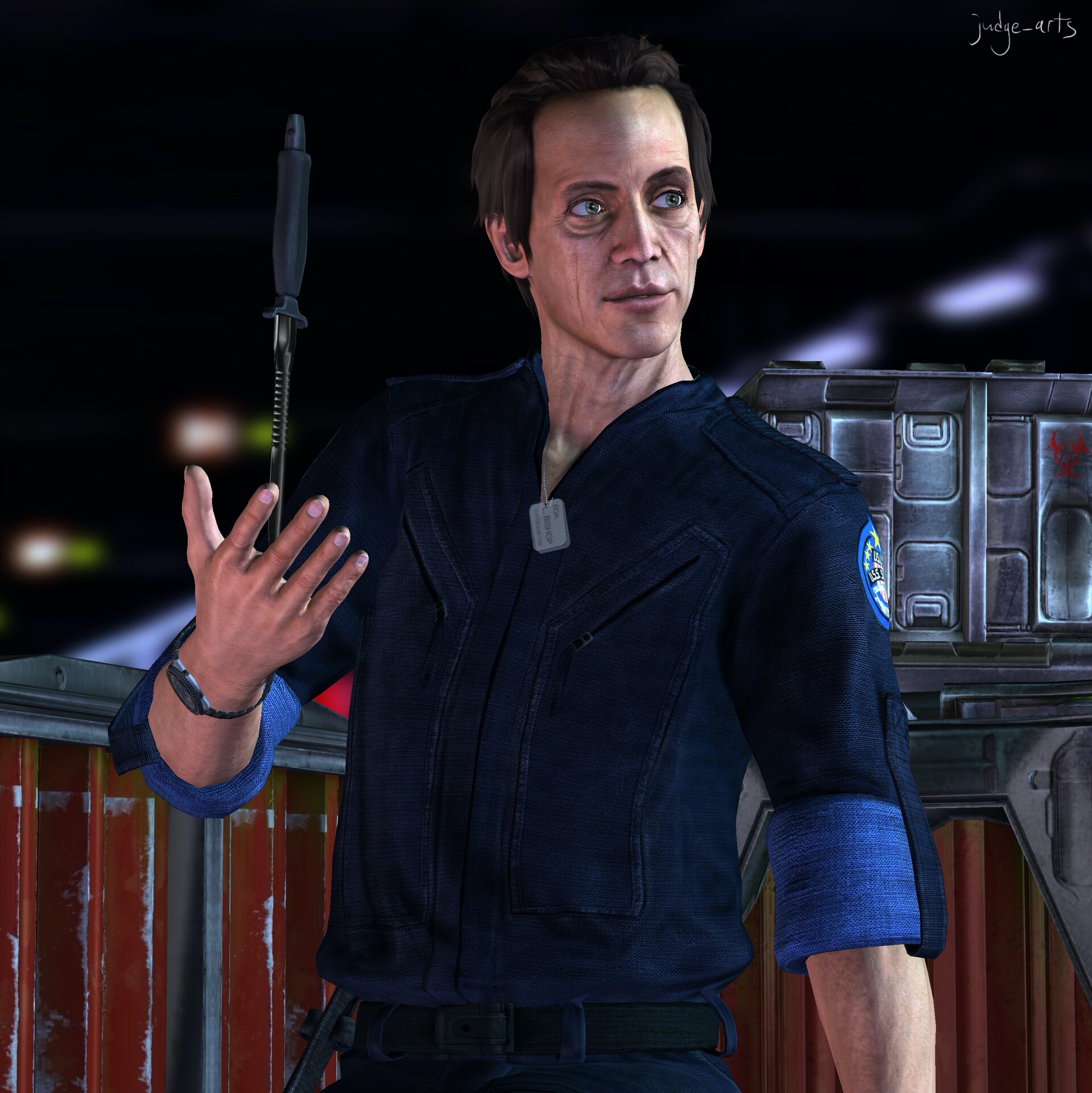 Bishop Aliens Costume