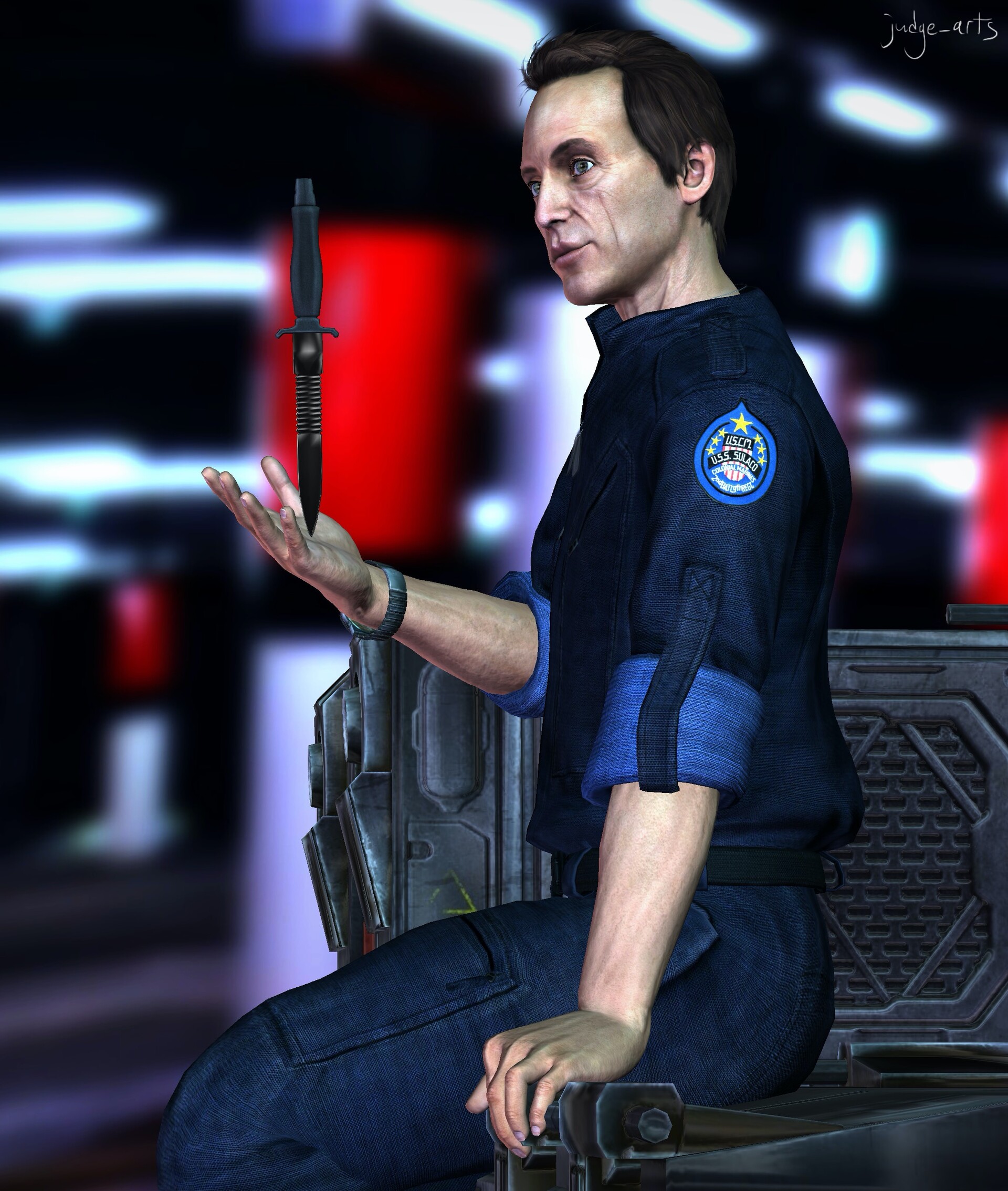 Bishop Aliens Costume