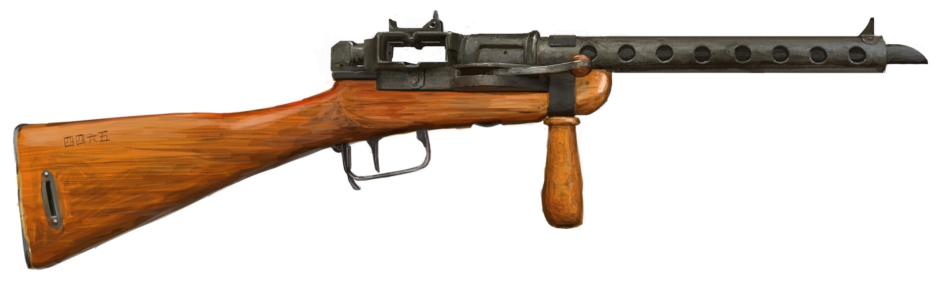 ArtStation - Victorian Chinese Automatic Weapon